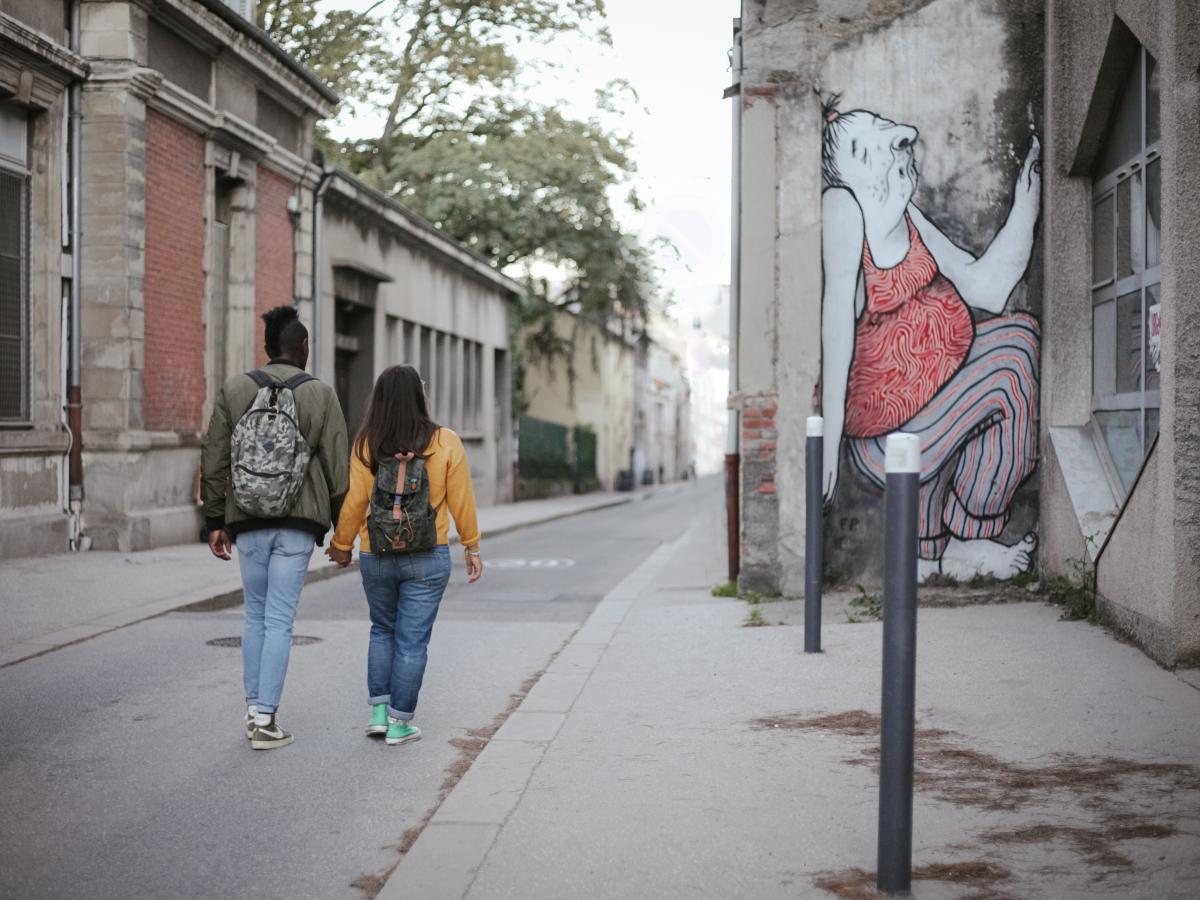 Retrouver les fresques d’Ella & Pitr | Loire Tourisme