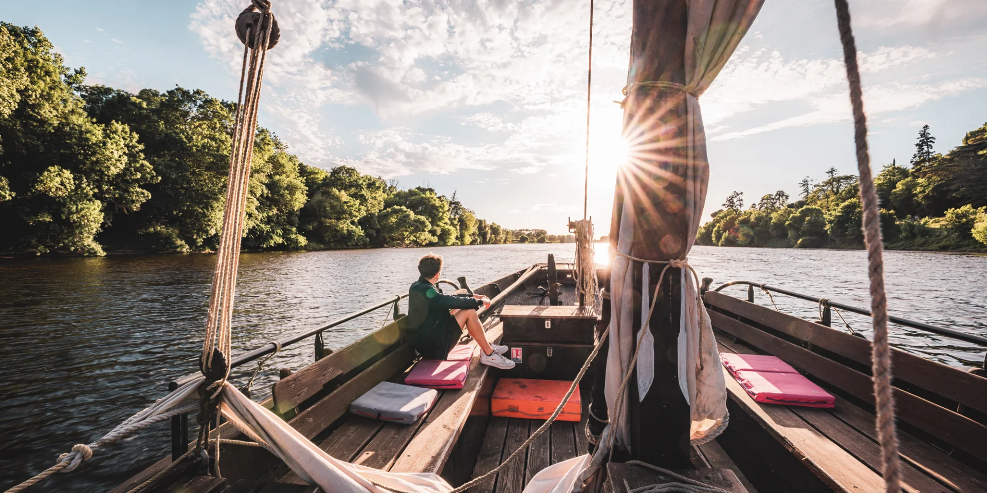 Paseo en barco tradicional | Touraine Val de Loire