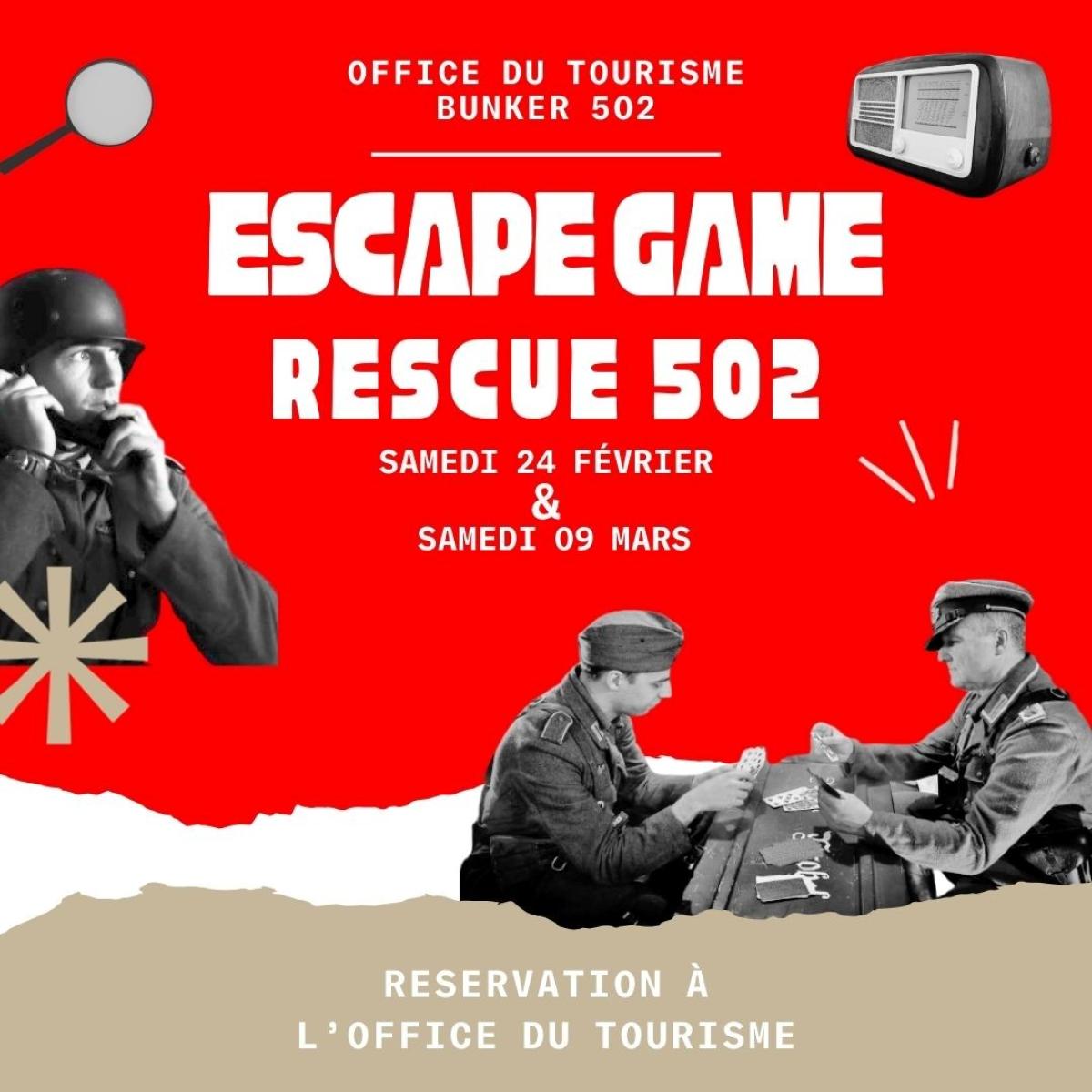 Escape Game Rescue 502 | Destination Arcachon