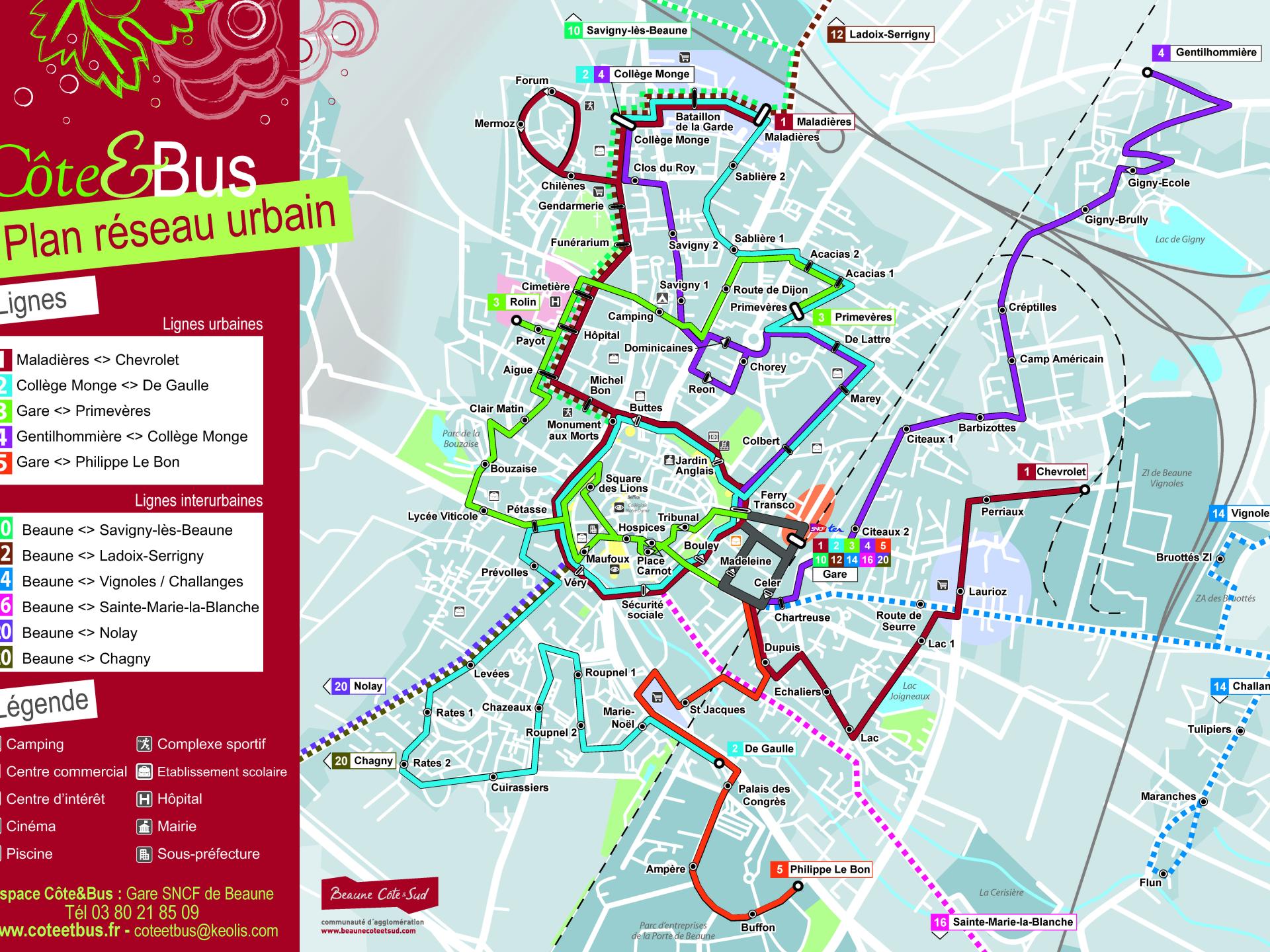 Se Déplacer | Beaune et le Pays Beaunois Tourisme – Bourgogne