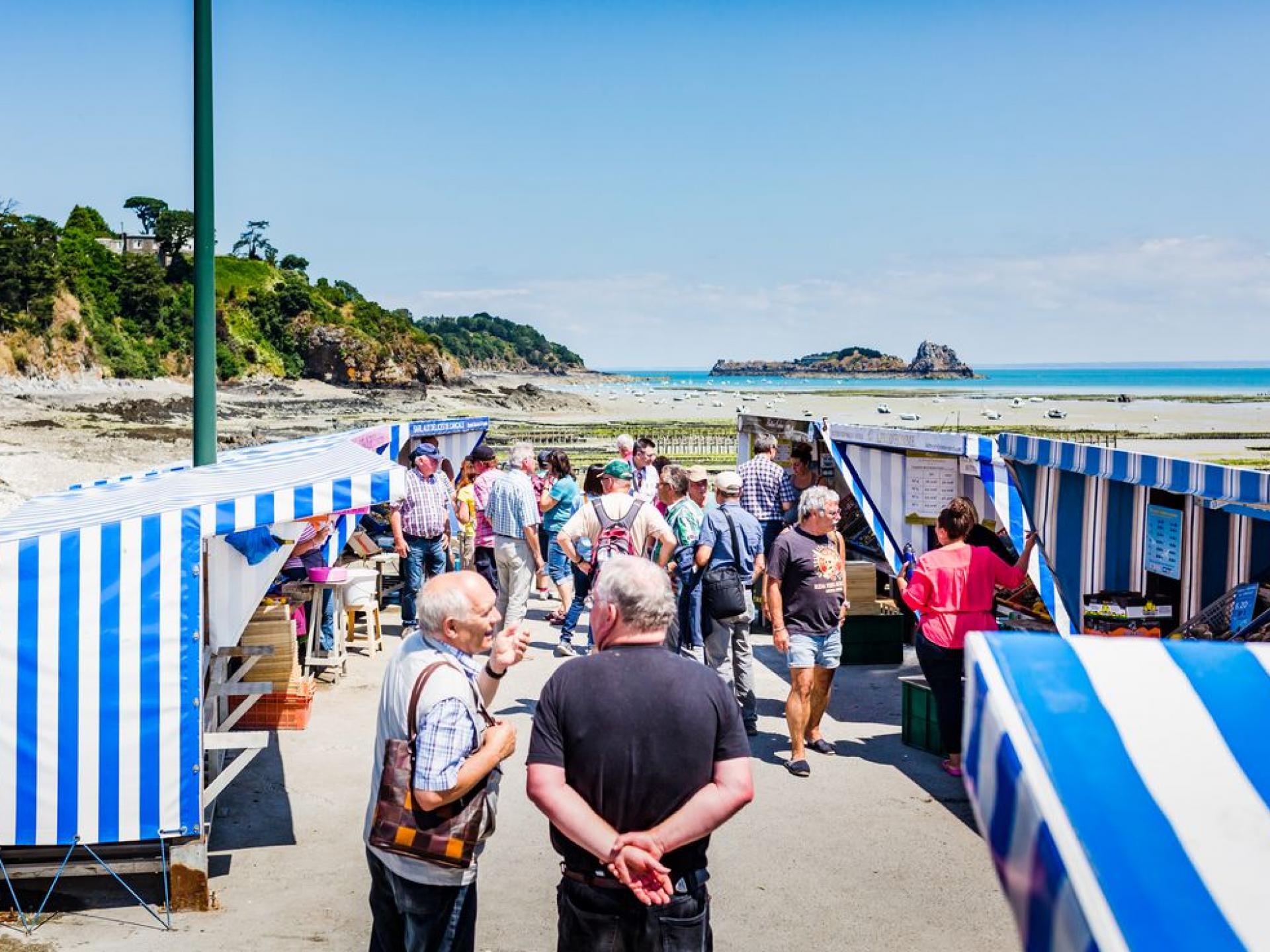L’Huître de Cancale dans la baie du Mont-Saint-Michel
