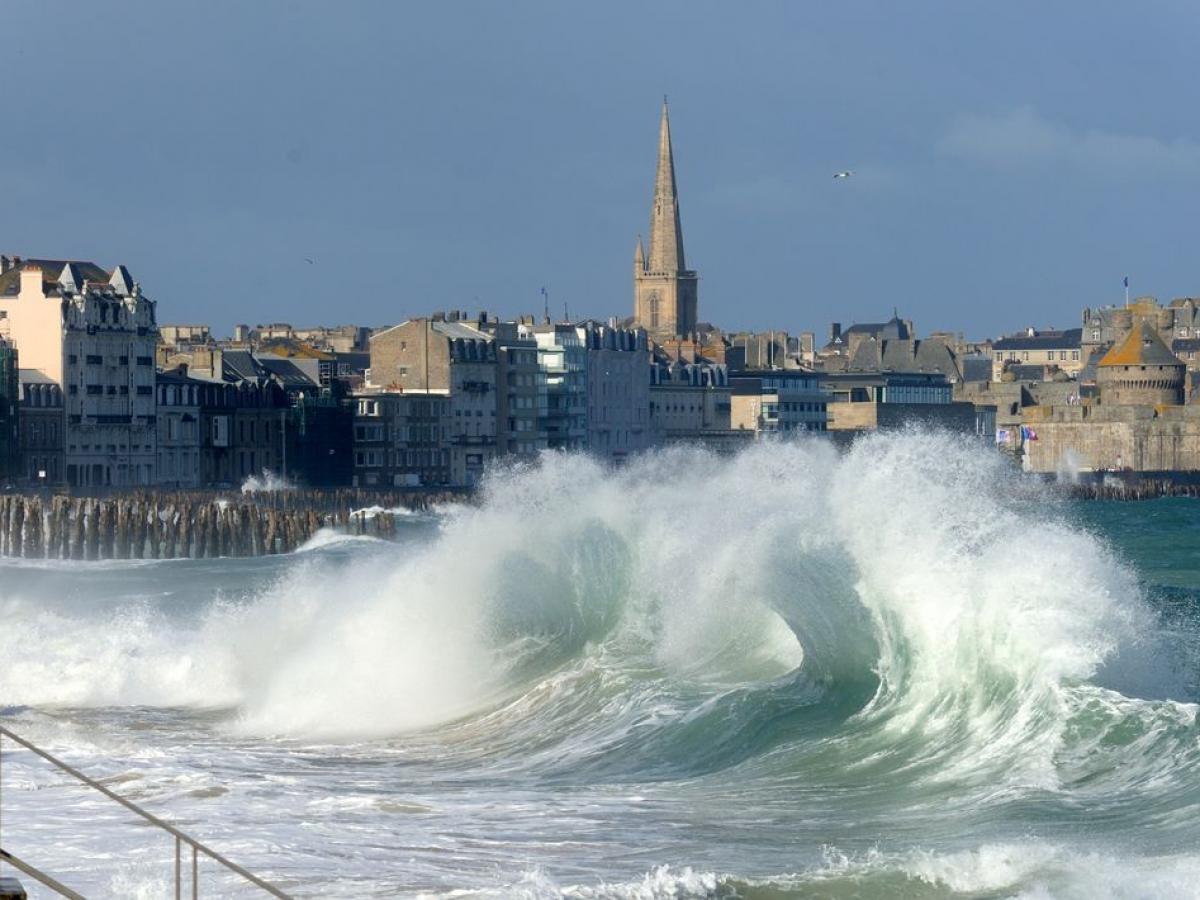Bord de mer en Ille-et-Vilaine, littoral breton