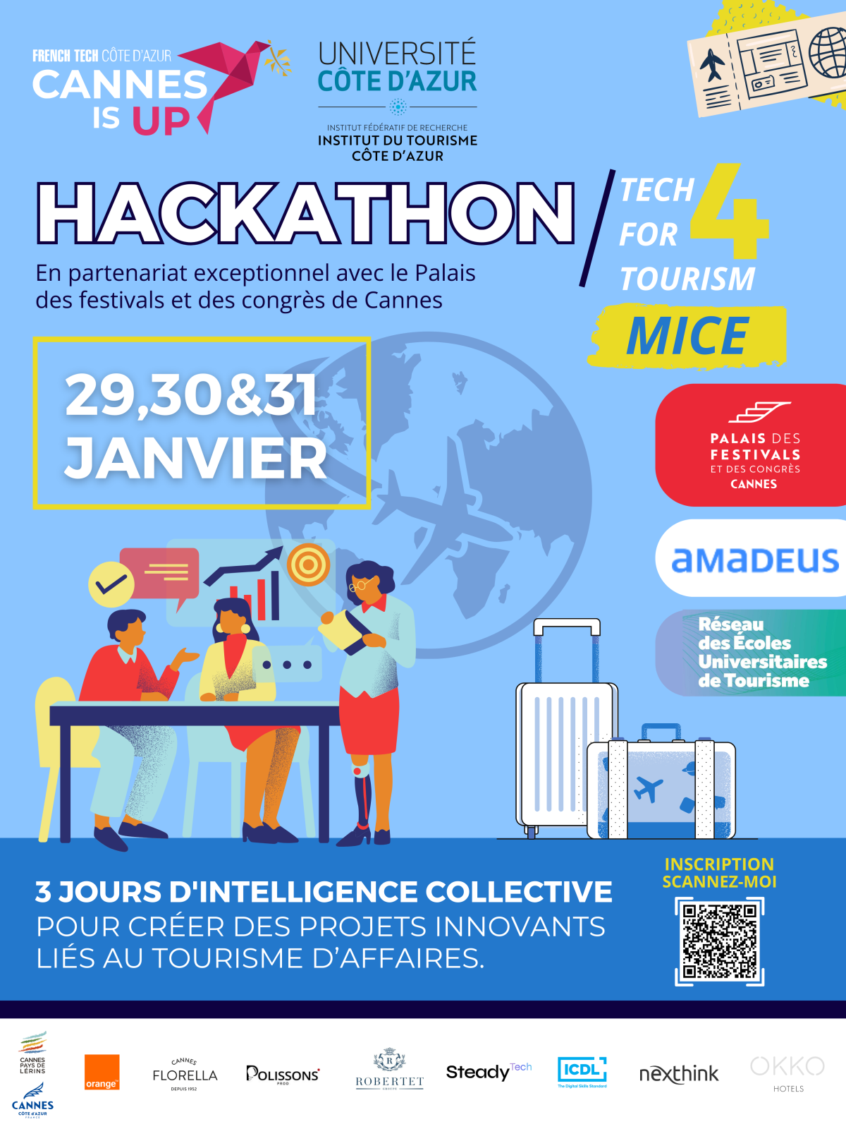 Participez au Hackathon Tech for Tourism 2024 – Spécial MICE
