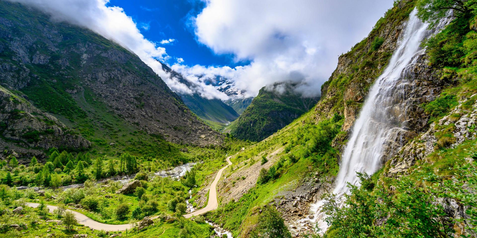 La vallée du Valgaudemar et la route des cascades