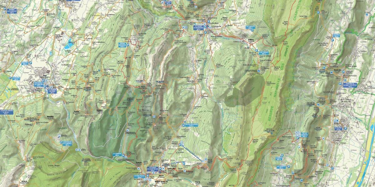 Carto-guide “Walks and hikes in the Chartreuse” | Official website of ...