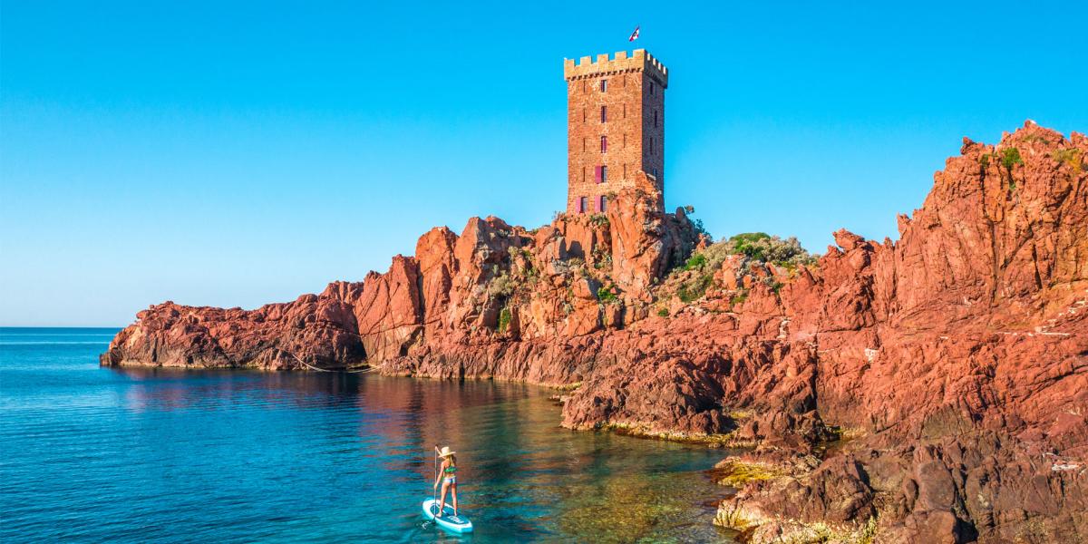 Côte d’Azur water activities: diving, paddleboarding, water skiing