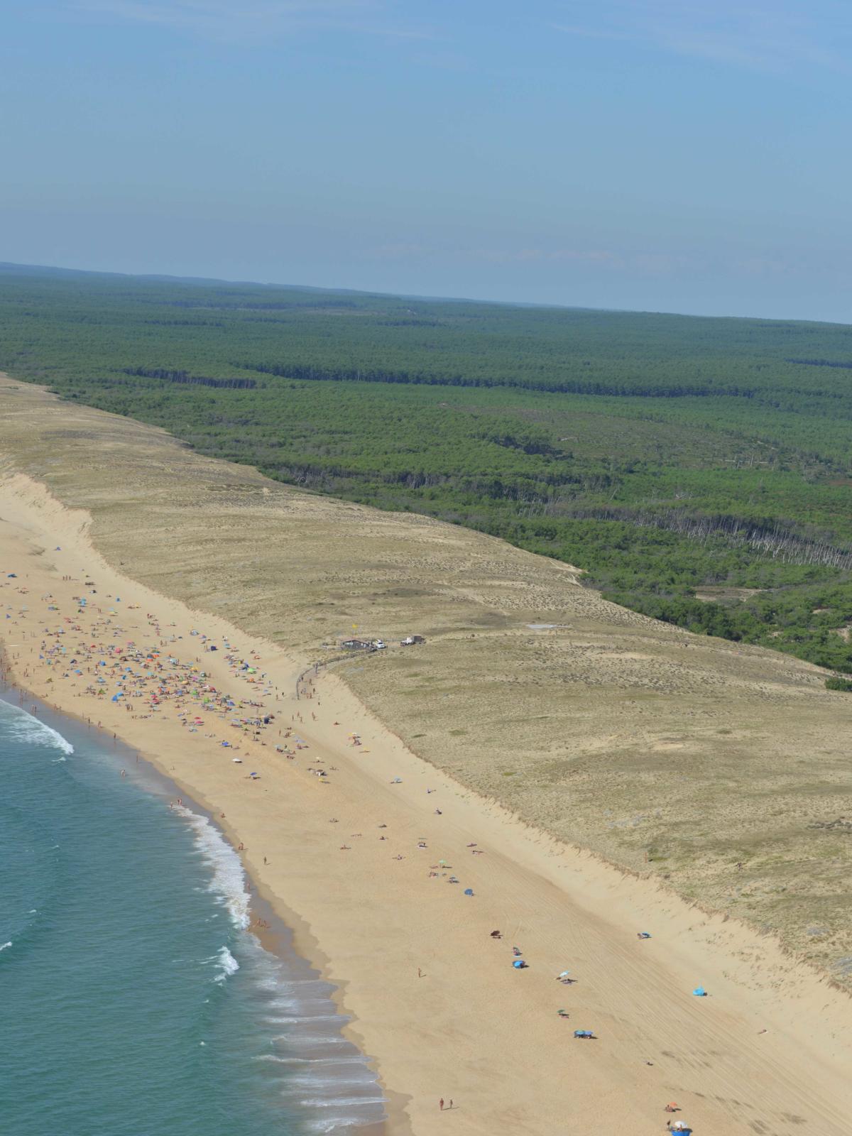 Saint Girons plage in Vielle Saint Girons | Côte Landes Nature Tourisme