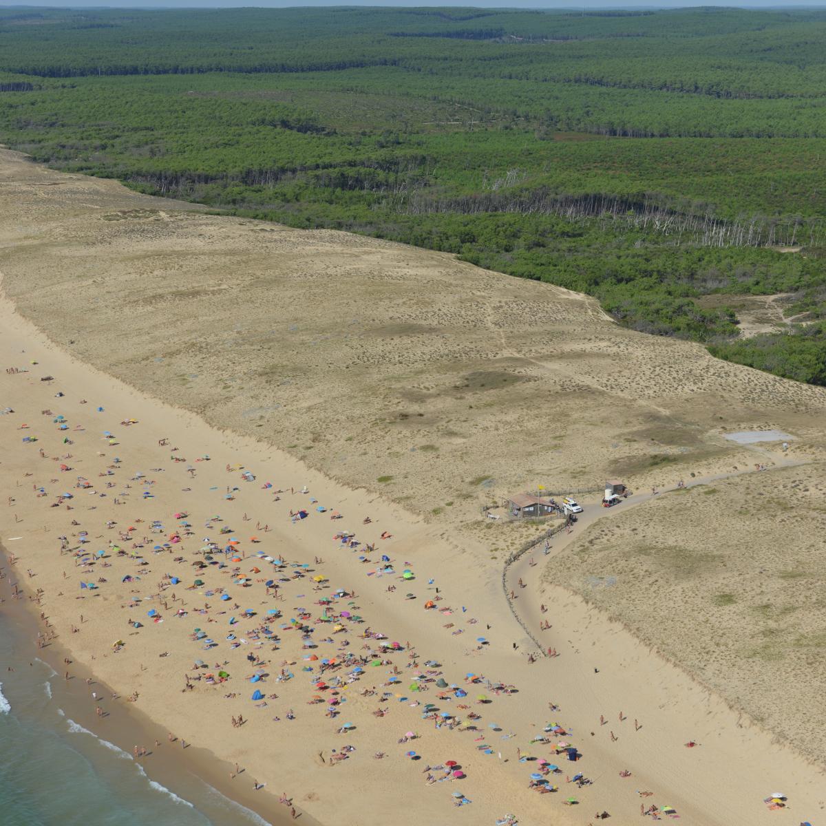 Plage d’Arnaoutchot à Vielle Saint Girons | Côte Landes Nature Tourisme