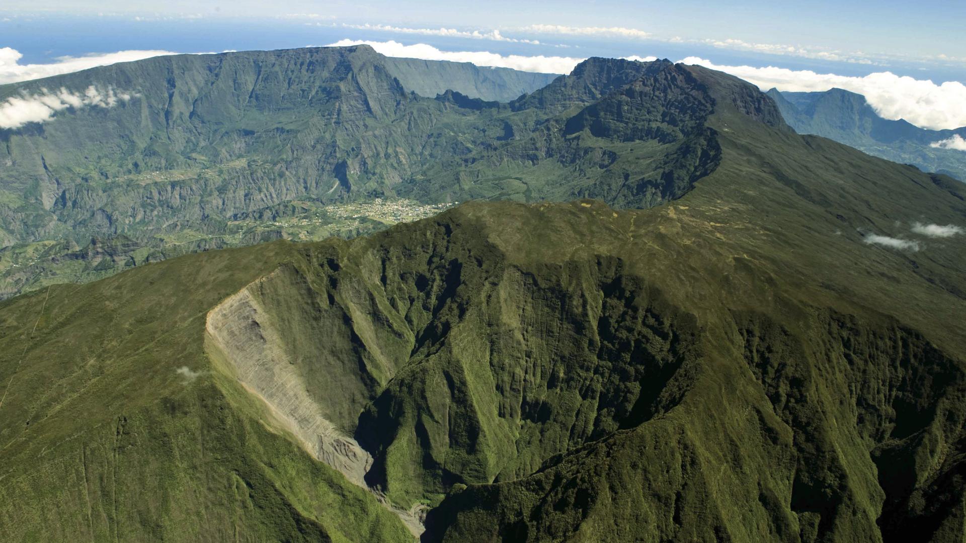 Parapente : La Réunionvue du ciel