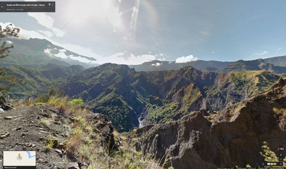 Îlet à cordes trail – Google Street View | Île de la Réunion Tourisme