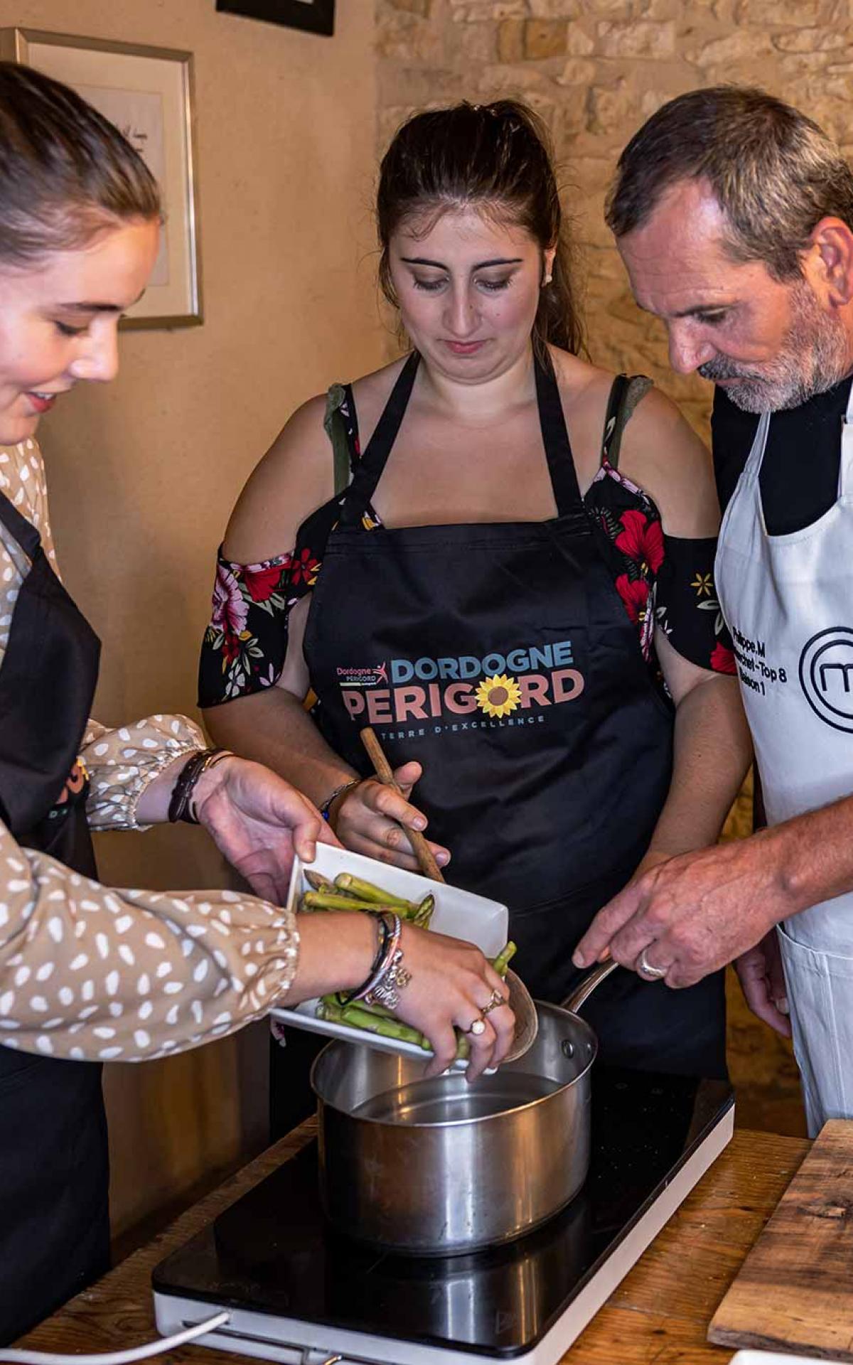 Stage de cuisine MasterChef avec Philippe Mesuron | Dordogne Périgord ...