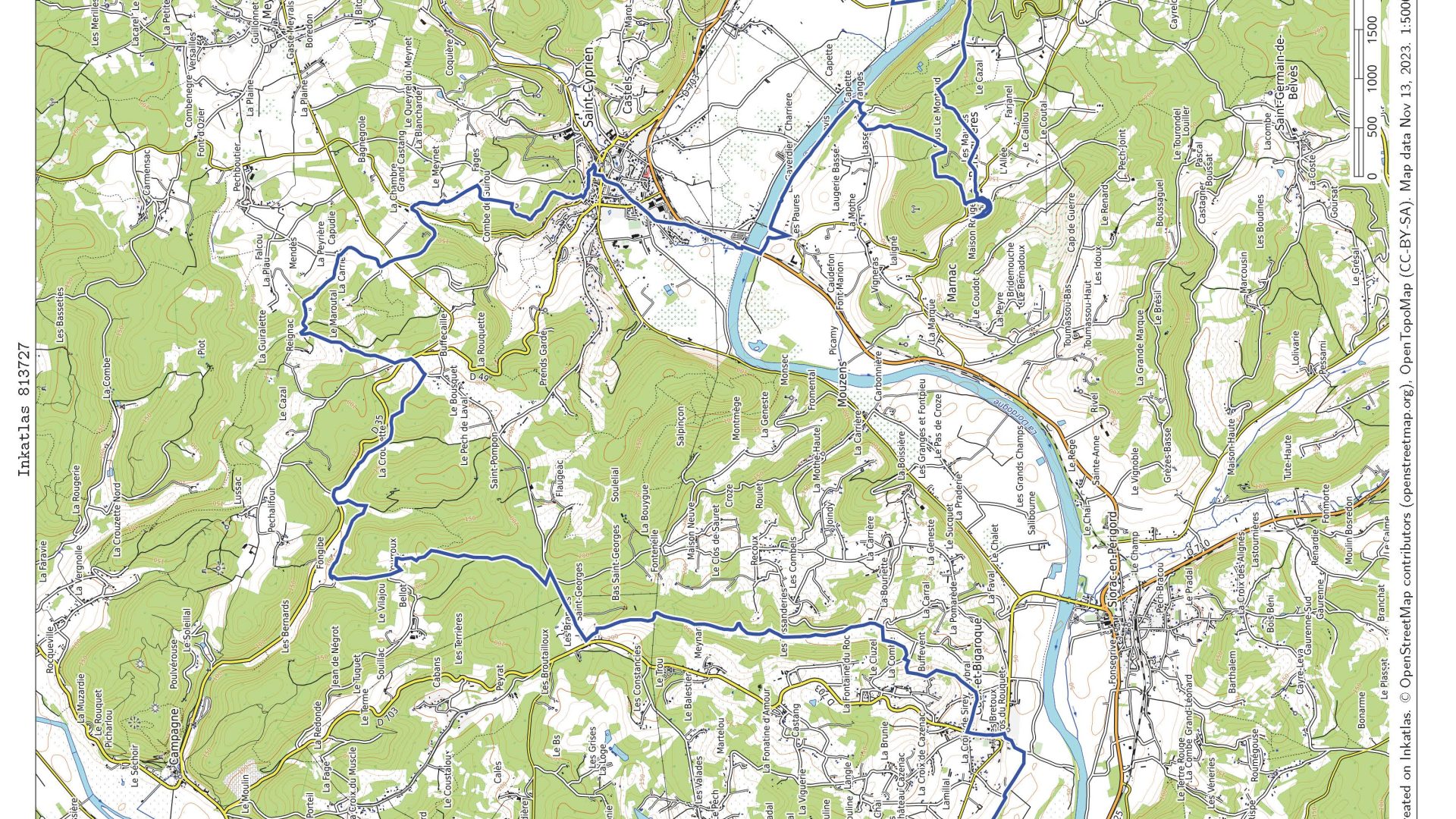 Etape 4 : Saint Cyprien – Le Coux et Bigaroque | Dordogne Périgord Tourisme