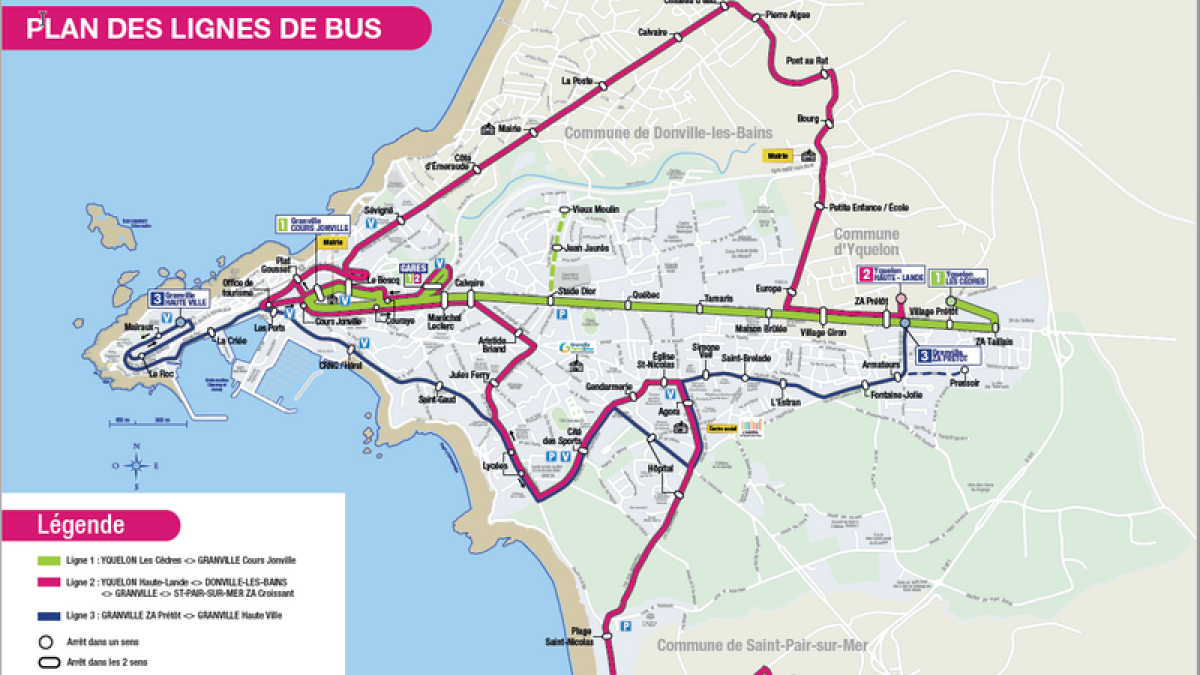 Mobility: new features on the NÉVA network | Destination Granville Land ...