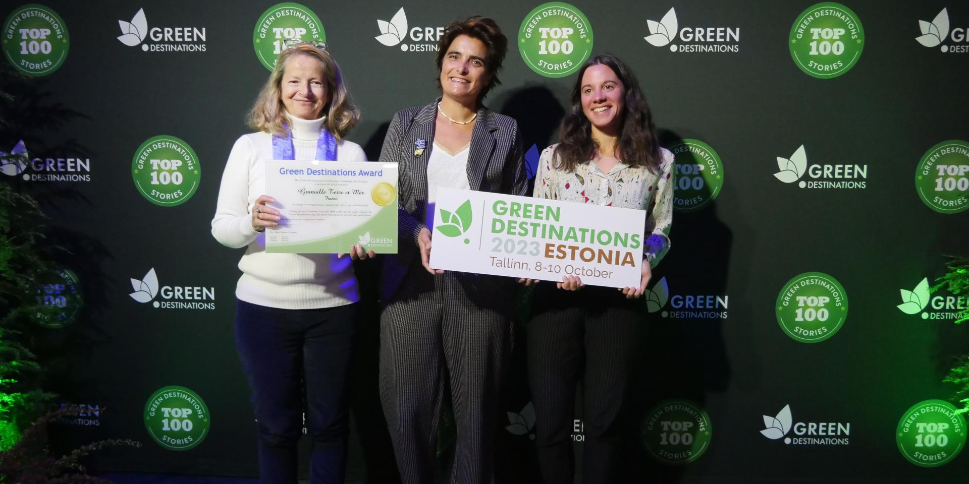 Label Green Destinations : niveau or | Destination Granville Terre et Mer