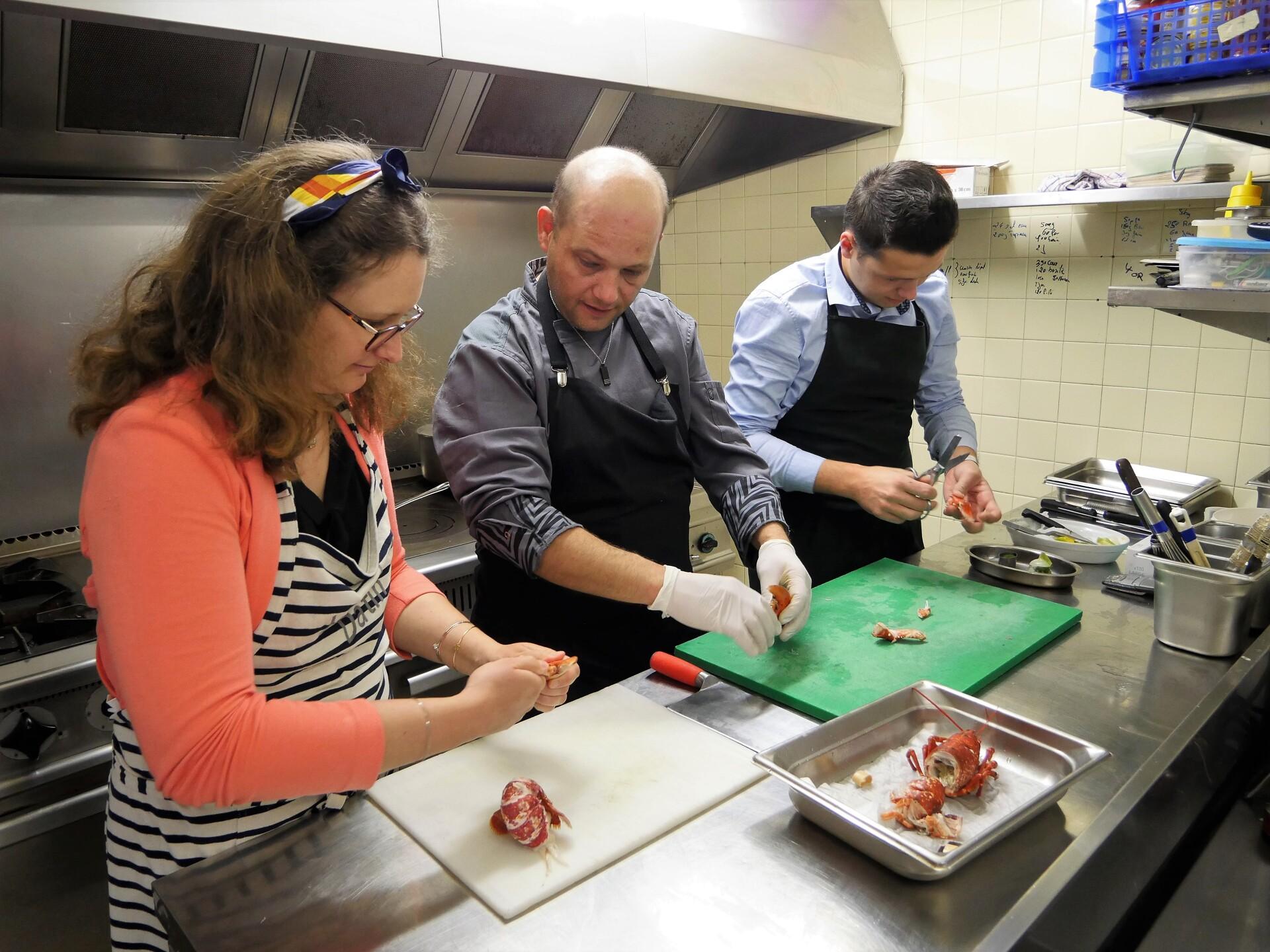 Cook lobster like and with a chef | Destination Granville Land and Sea