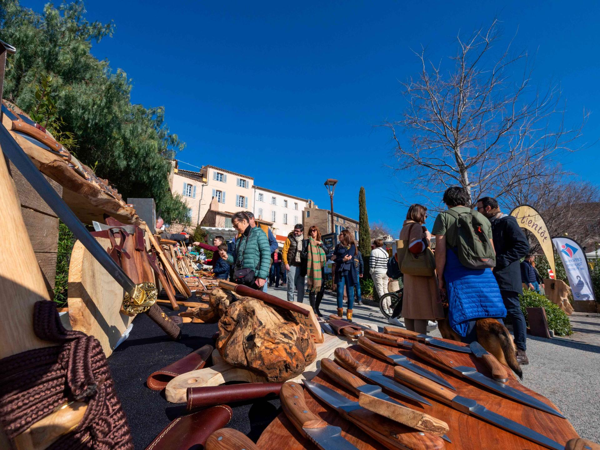 The “Truffle Festival” market | Charm of Provence & French Riviera