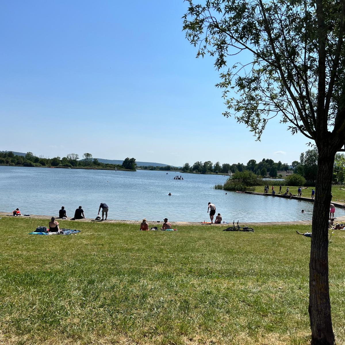 Plages et baignade surveillée | Lac de Madine – Votre base de loisirs ...