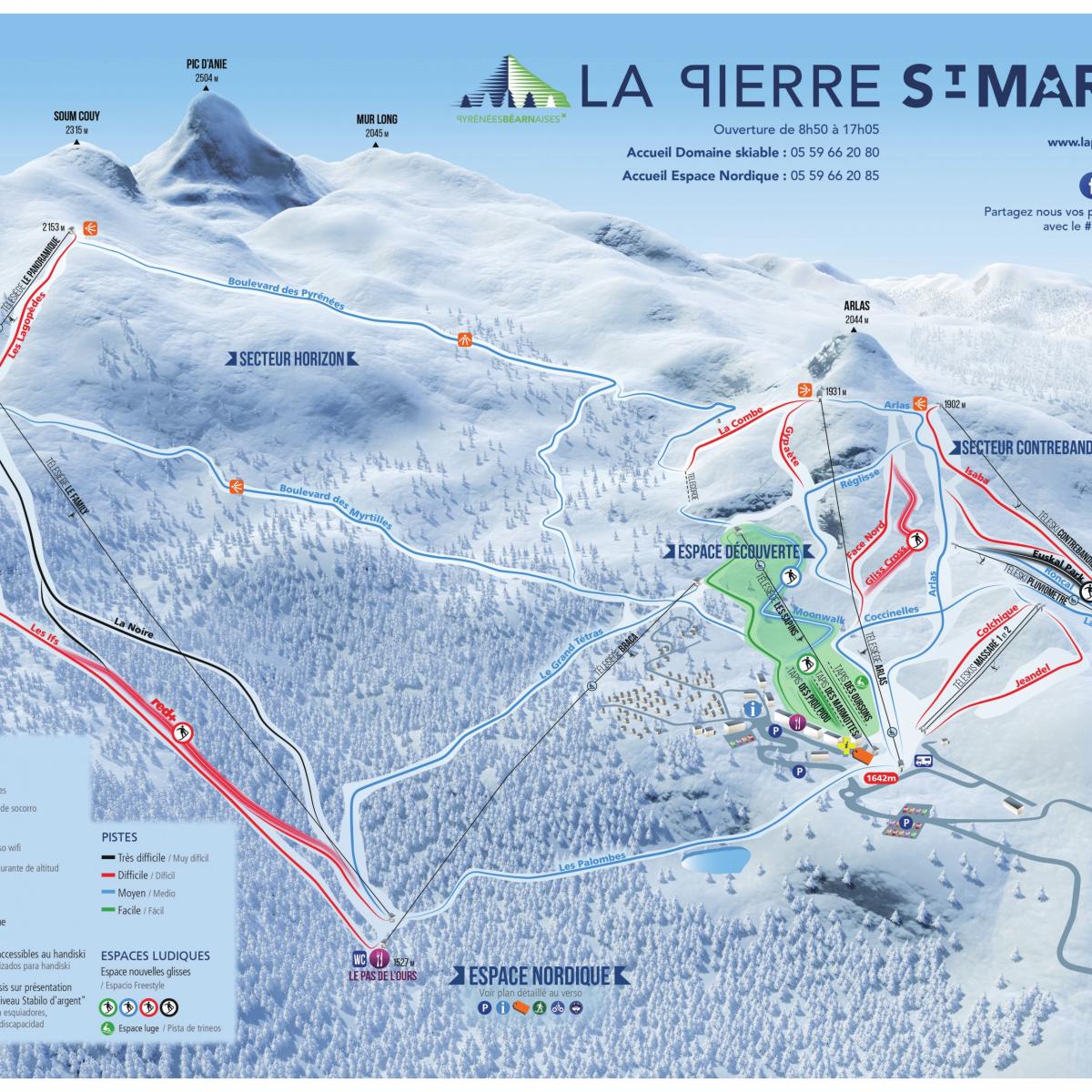 Petite station de ski des Pyrénées | La Pierre Saint-Martin, Site ...