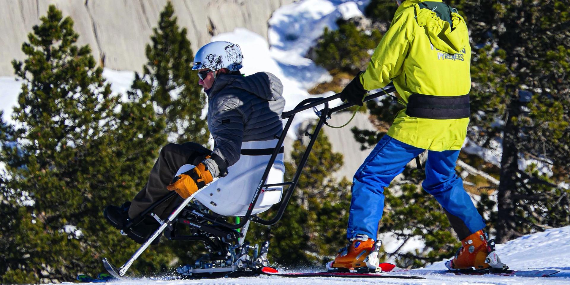 Handi-ski | La Pierre Saint-Martin, Site officiel, station de ski et de ...