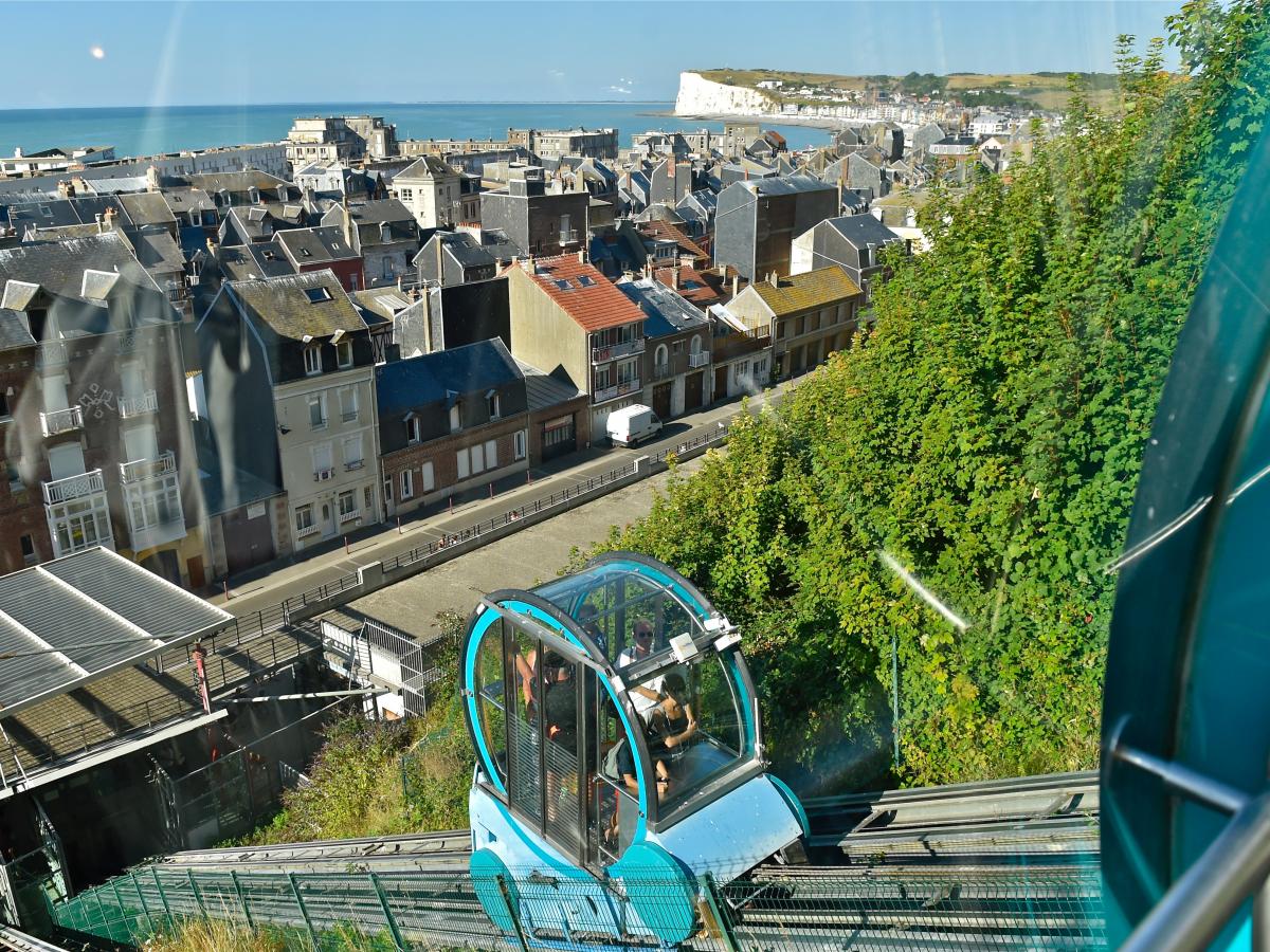 Funiculaire & Panorama | Destination LE TREPORT – MERS