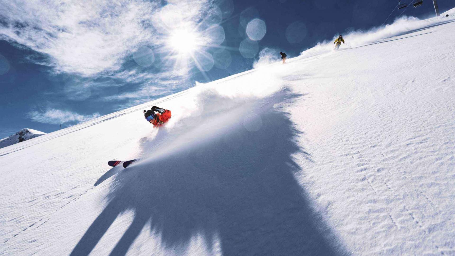 ski aera, ski map, ski lifs | Ski resort Alps : Les 2 Alpes tourist ...