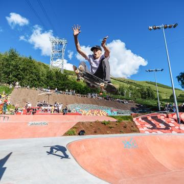 High-altitude skatepark – Alpine skatepark | Tourist office of Les 2 ...