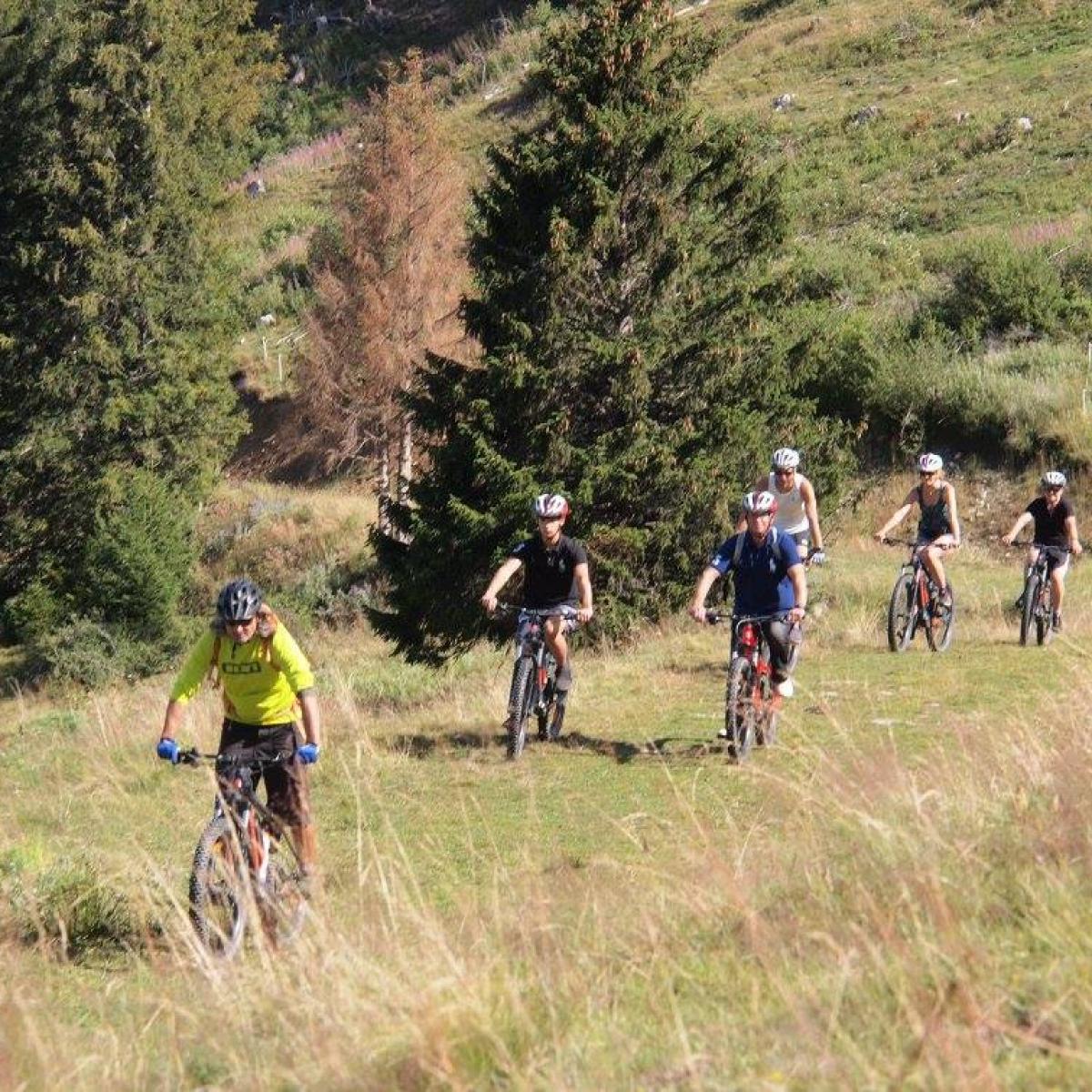 Areas dedicated to mountain biking | Les 7 Laux