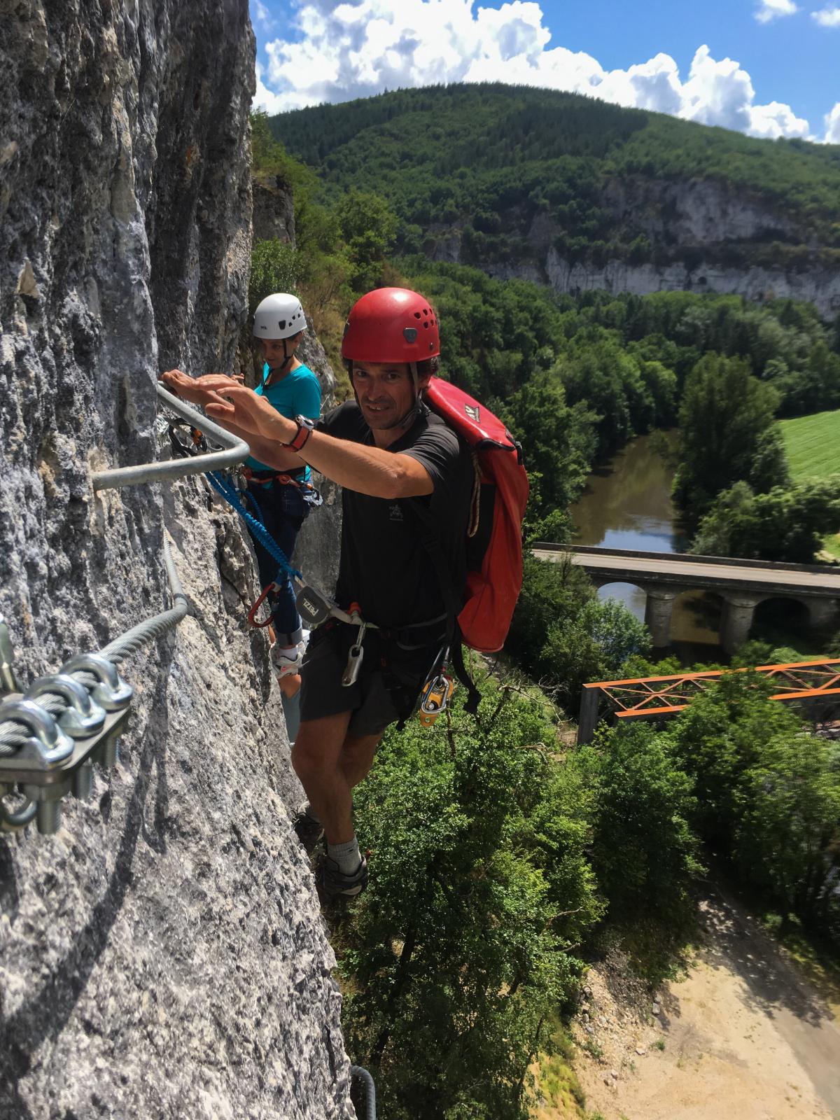Via Ferrata dans le Lot