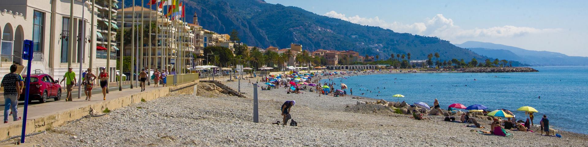 Les plages | Office de Tourisme Menton, Riviera & Merveilles