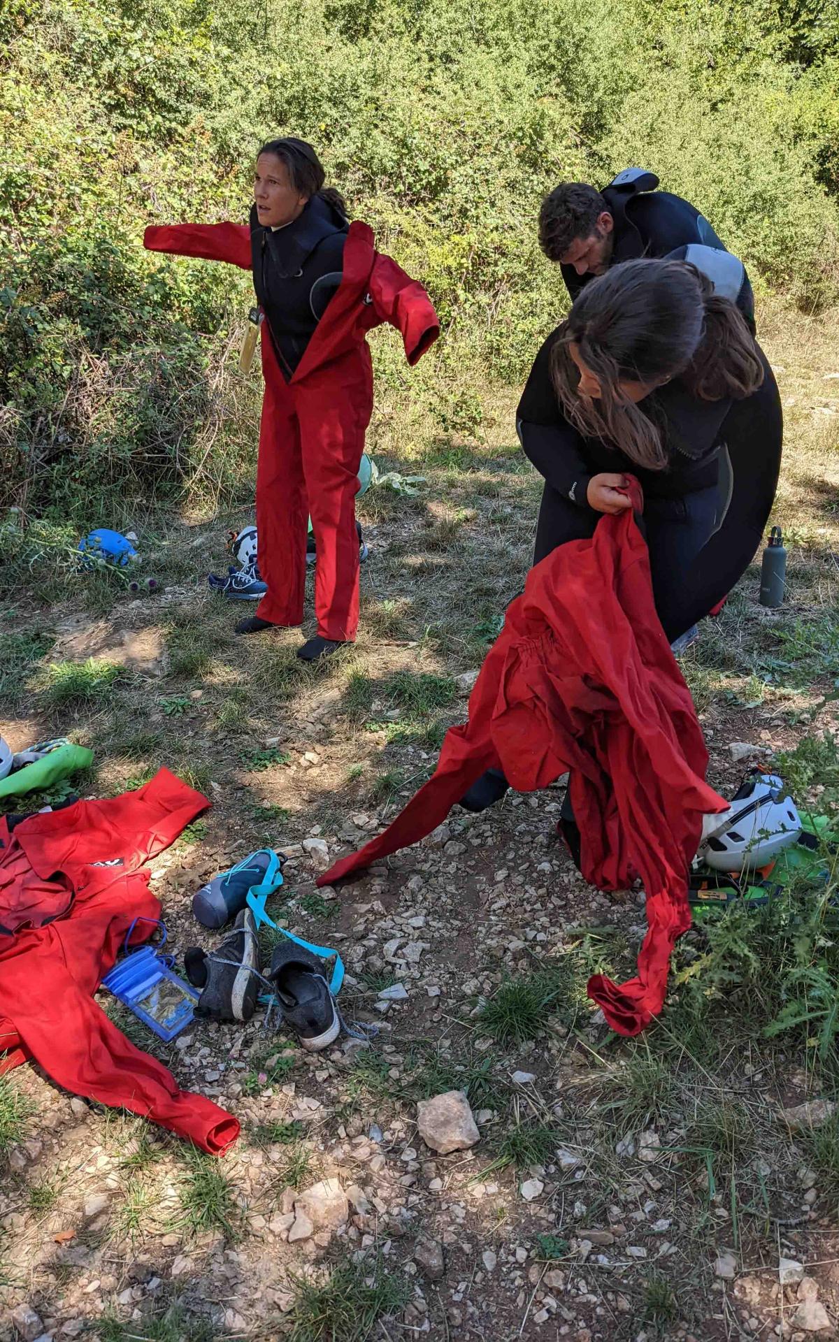 Introduction to caving: exploring a cave – underground river | Explore ...