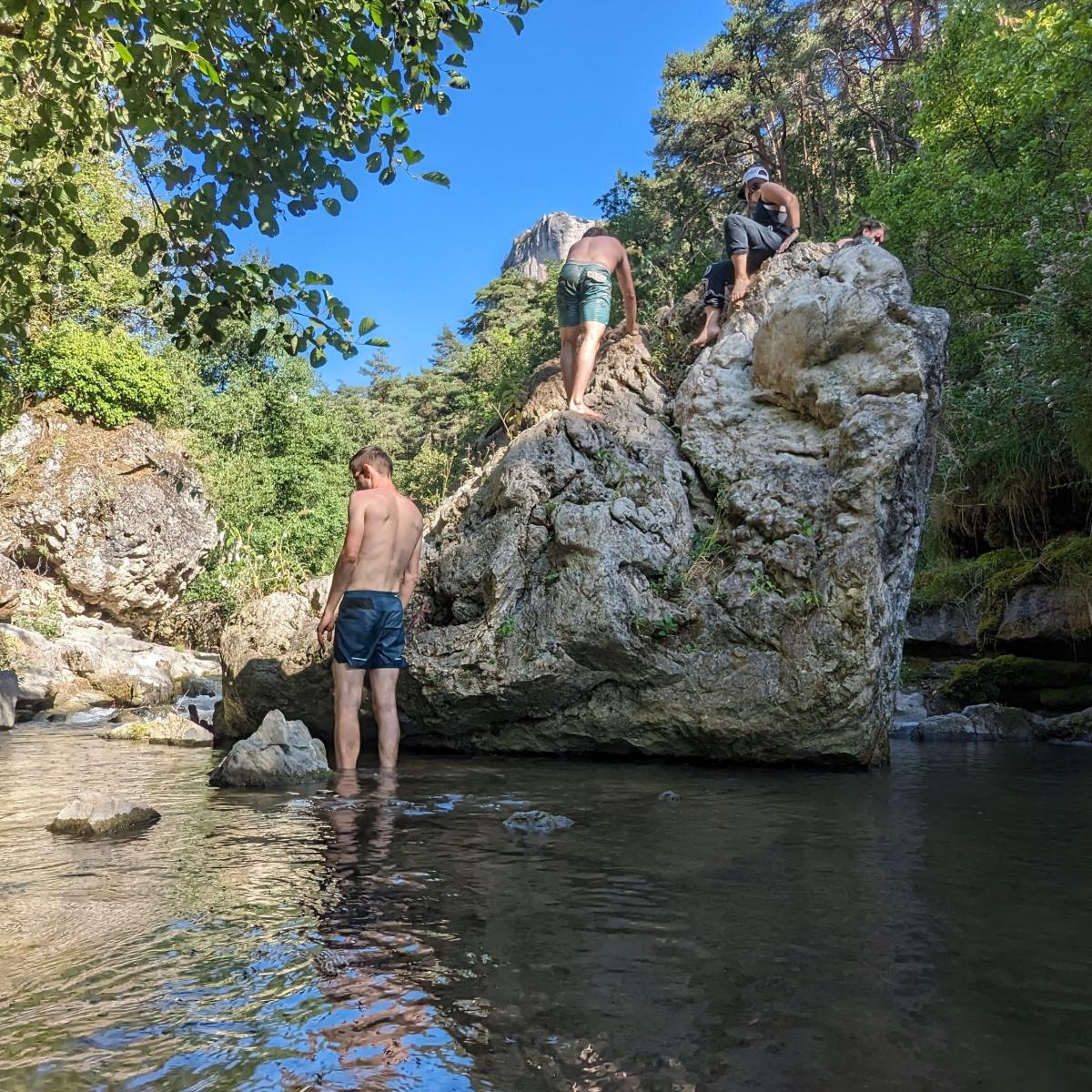 Swimming in the Gorges du Tarn | Explore Millau