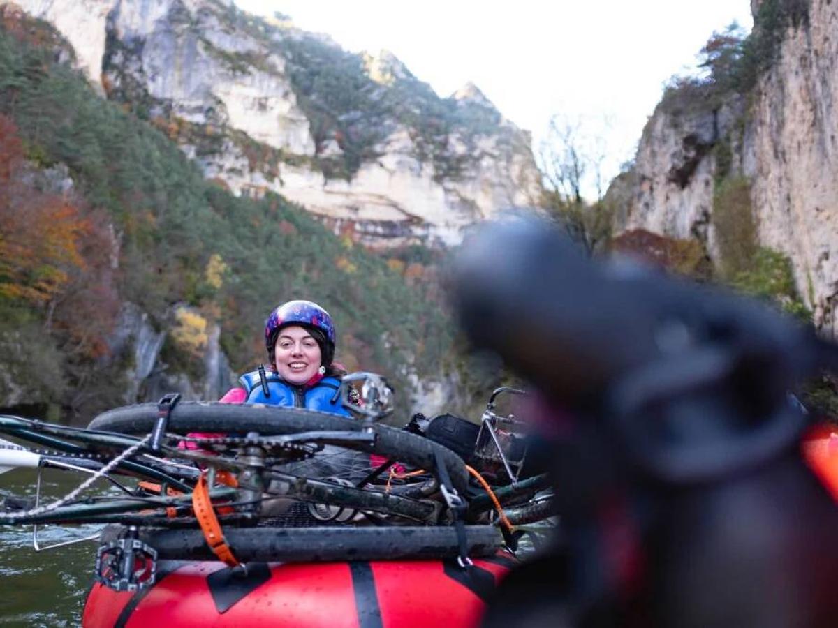 Bike rafting on the Tarn | Explore Millau