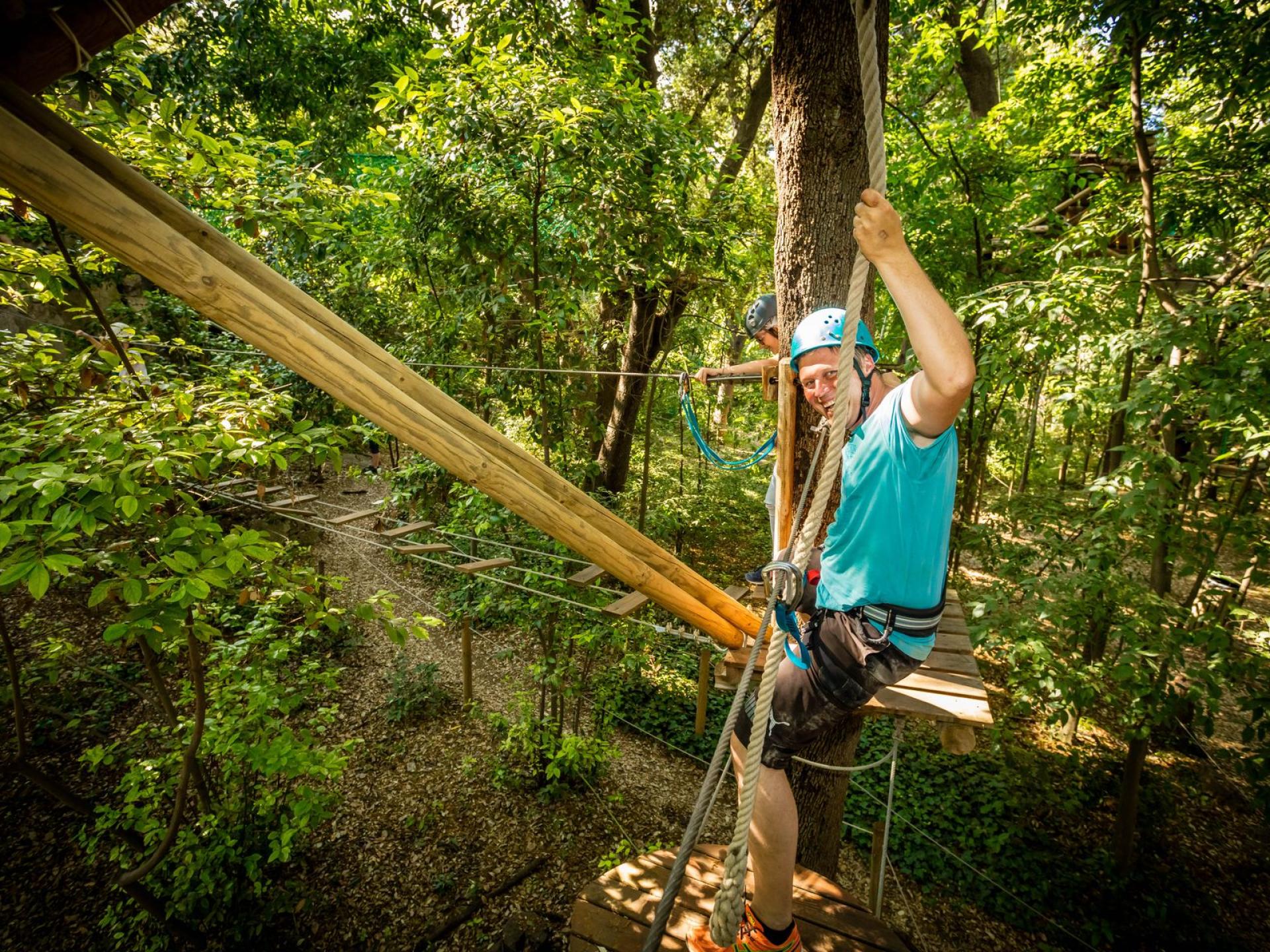 Tree top adventure courses | Montpellier Tourism
