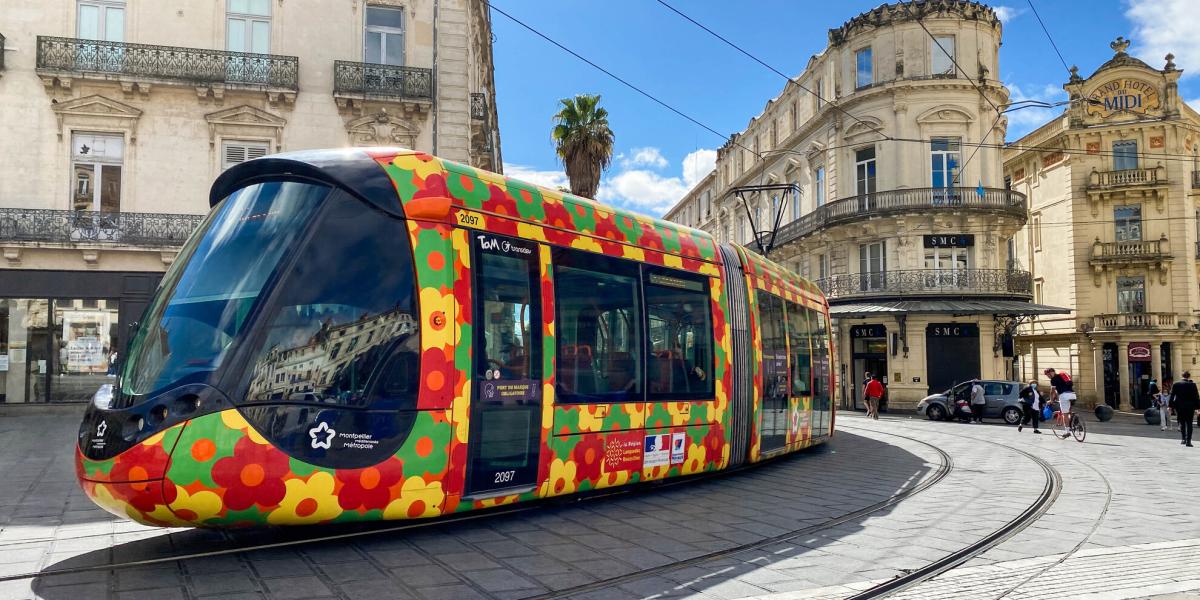 El tranvía | Montpellier Turismo