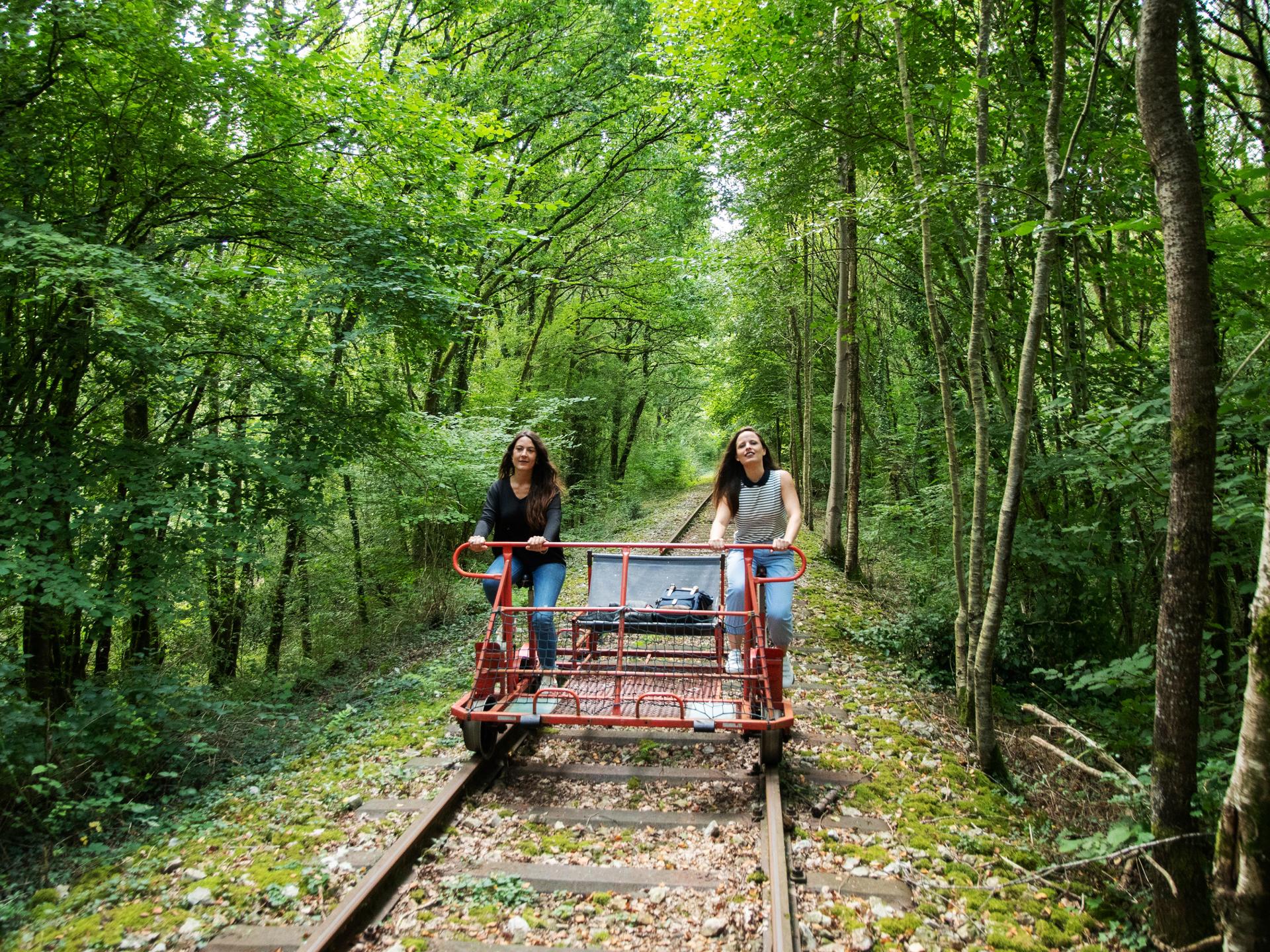 Vélo-Rail – Groupes | Destination Domfront Bagnoles