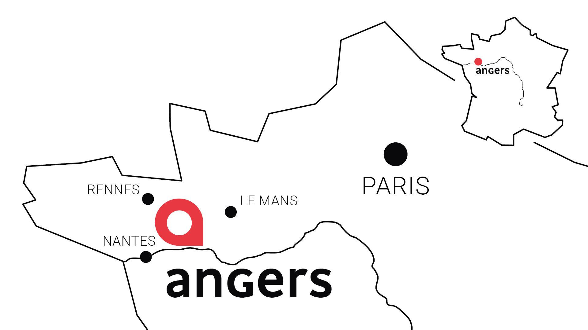 Getting to the green city of Angers, 2 hours from Paris | Portal Angers