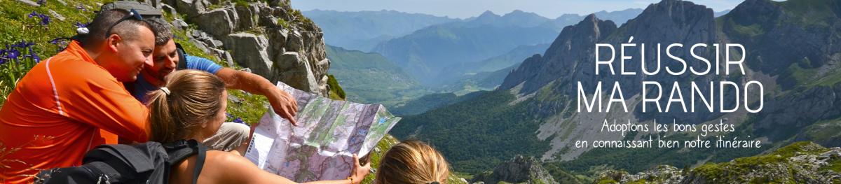 Randonnée Béarn, Pyrénées : Itinéraires et carte sentier du Béarn ...
