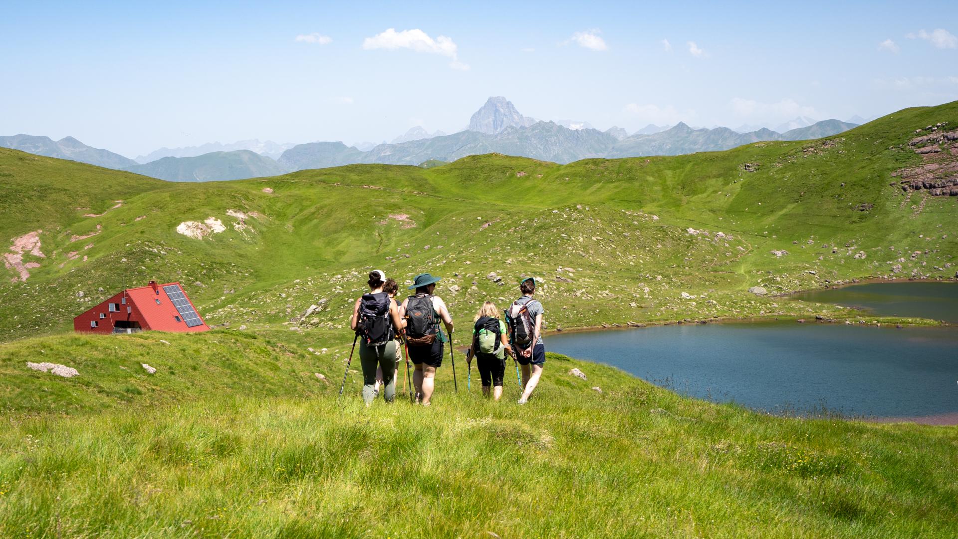 Itinéraires randonnée Pyrénées : Sentier trek, rando Pyrénées Béarnaises 64