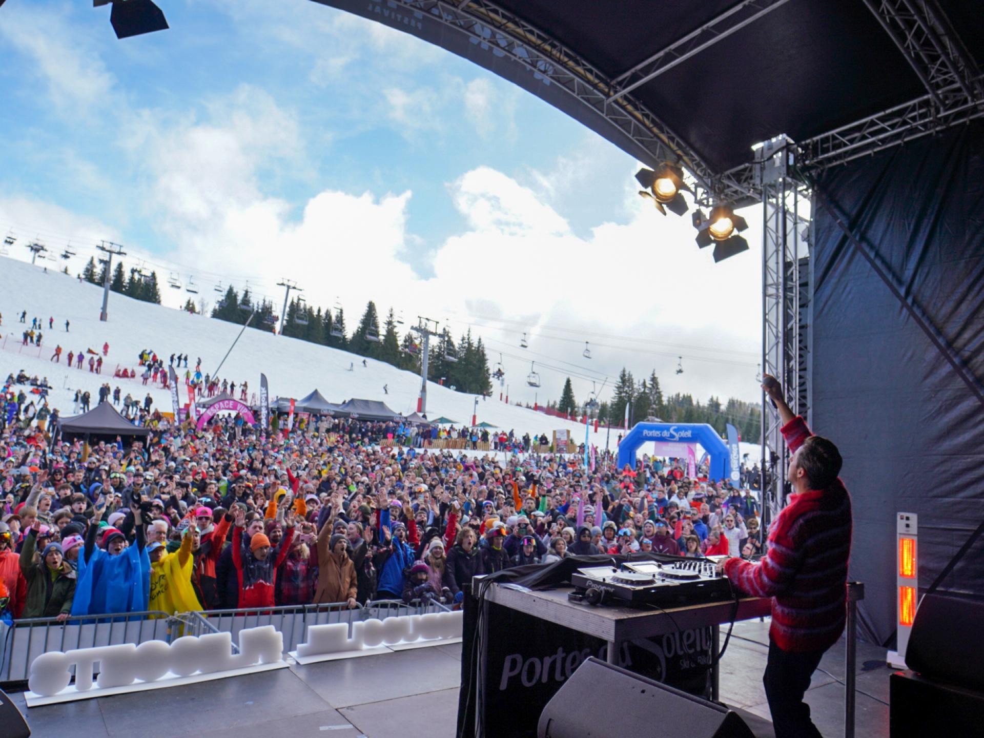 Festival de musique sur neige aux Portes du Soleil – Concerts ski