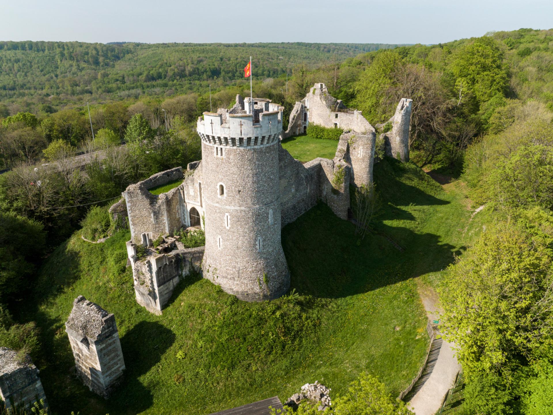 Visiter le château Robert le Diable en famille