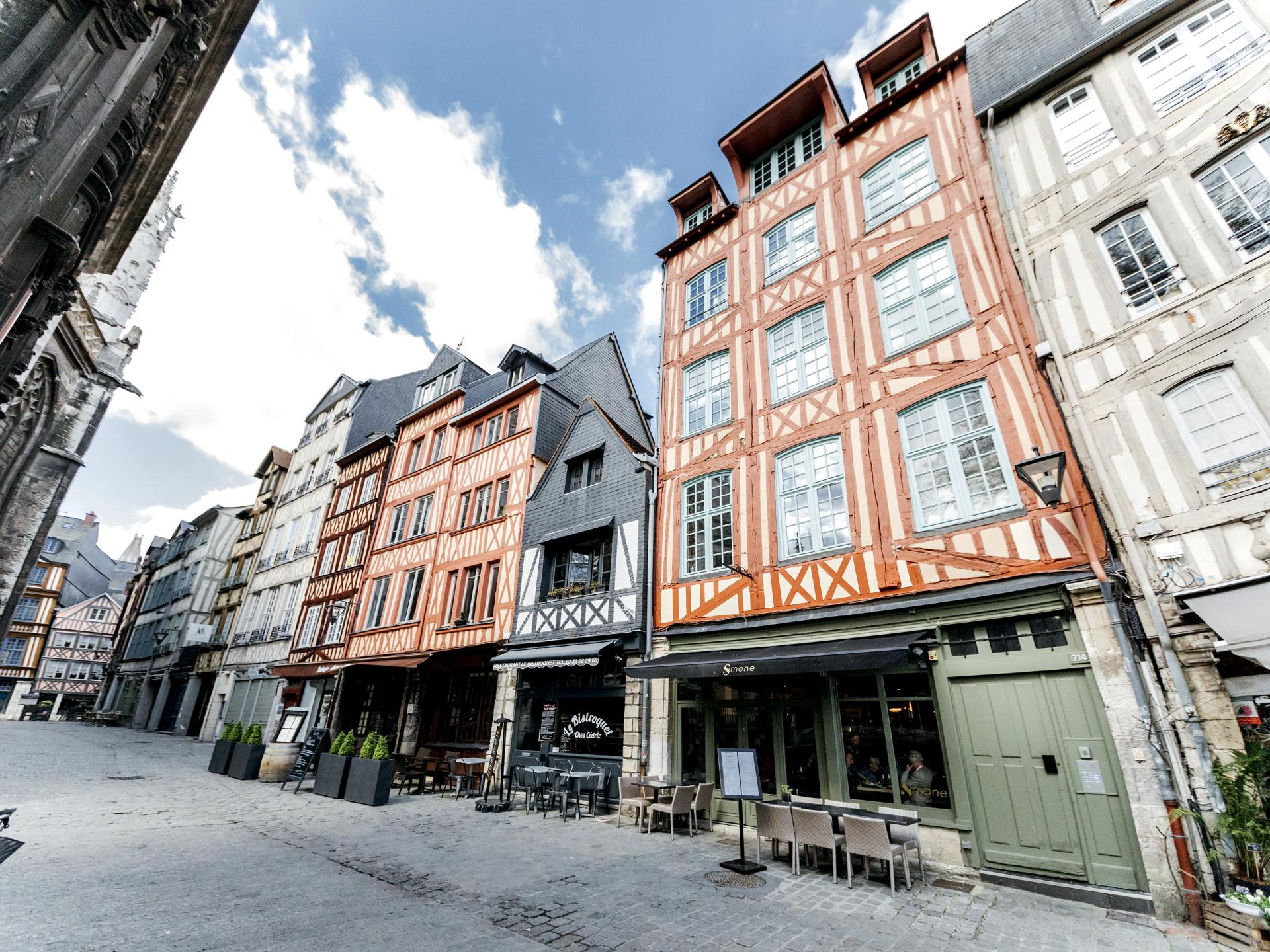 Les plus belles rues incontournables à Rouen