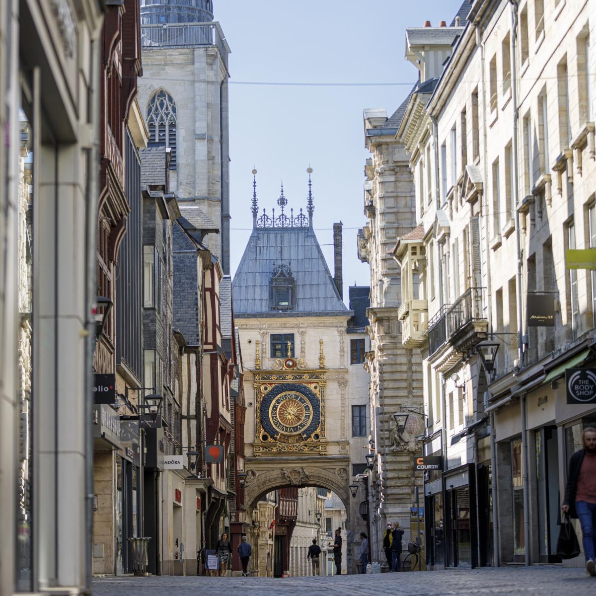 The most beautiful streets in Rouen