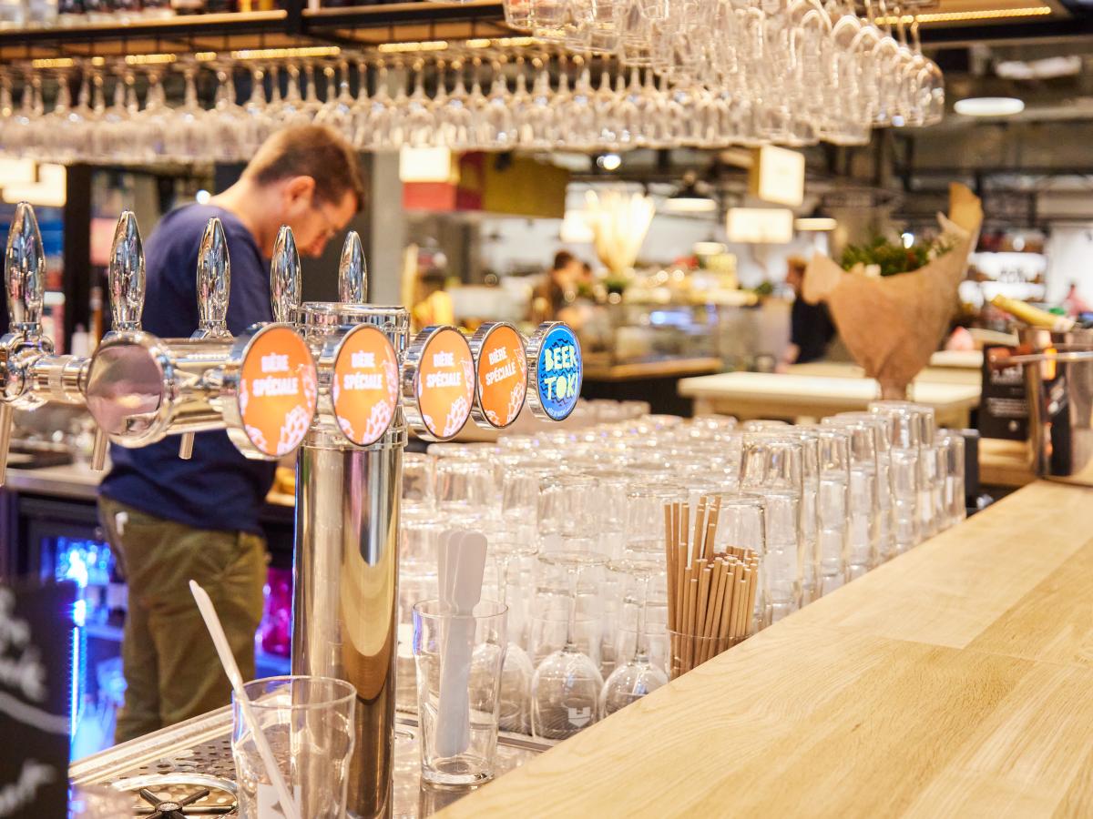 Halles Agrivin, Biltoki-concept