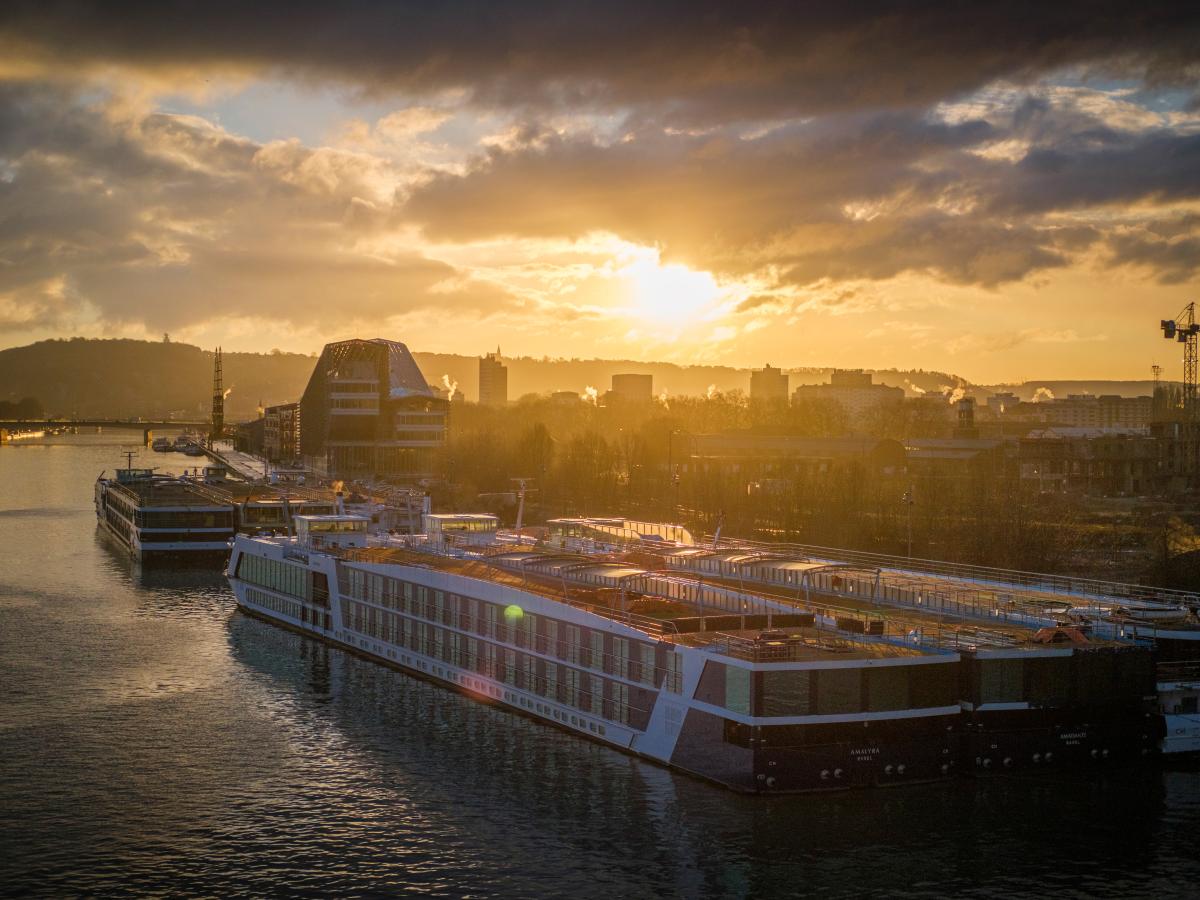 Les quais de Seine à Rouen