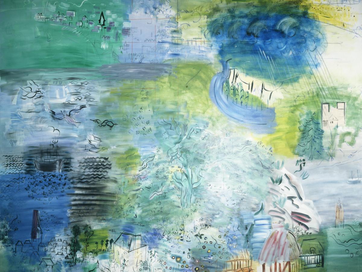 Le Cours de la Seine de Raoul Dufy
