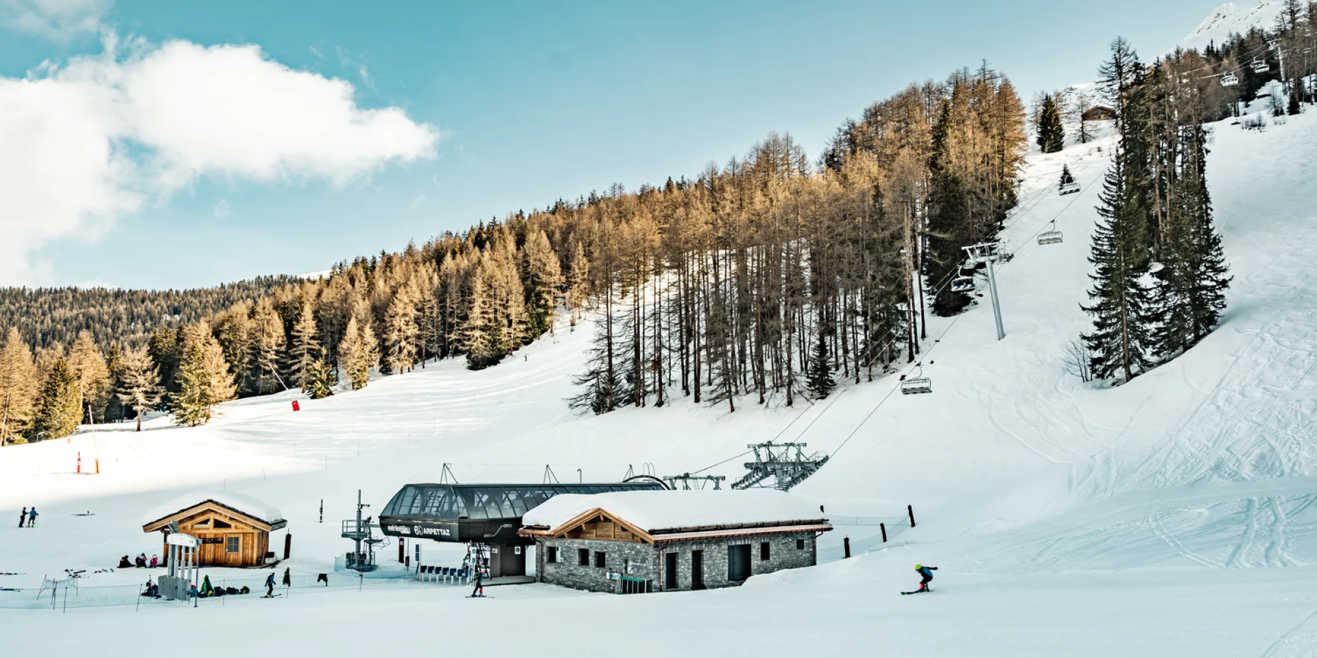 Sainte Foy Tarentaise ski area: piste map, webcam and snow conditions