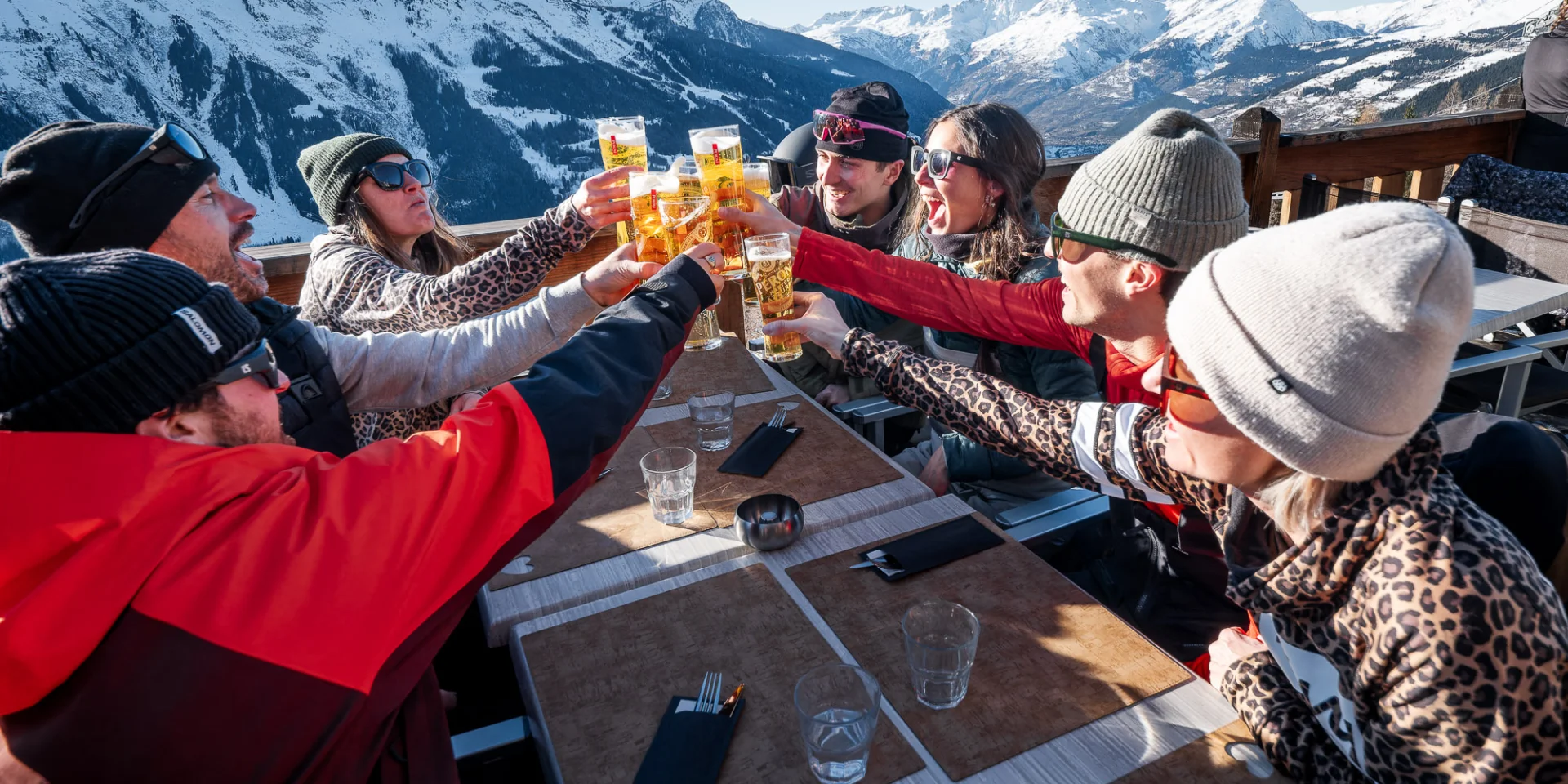 Restaurants and bars in Sainte Foy Tarentaise village and resort