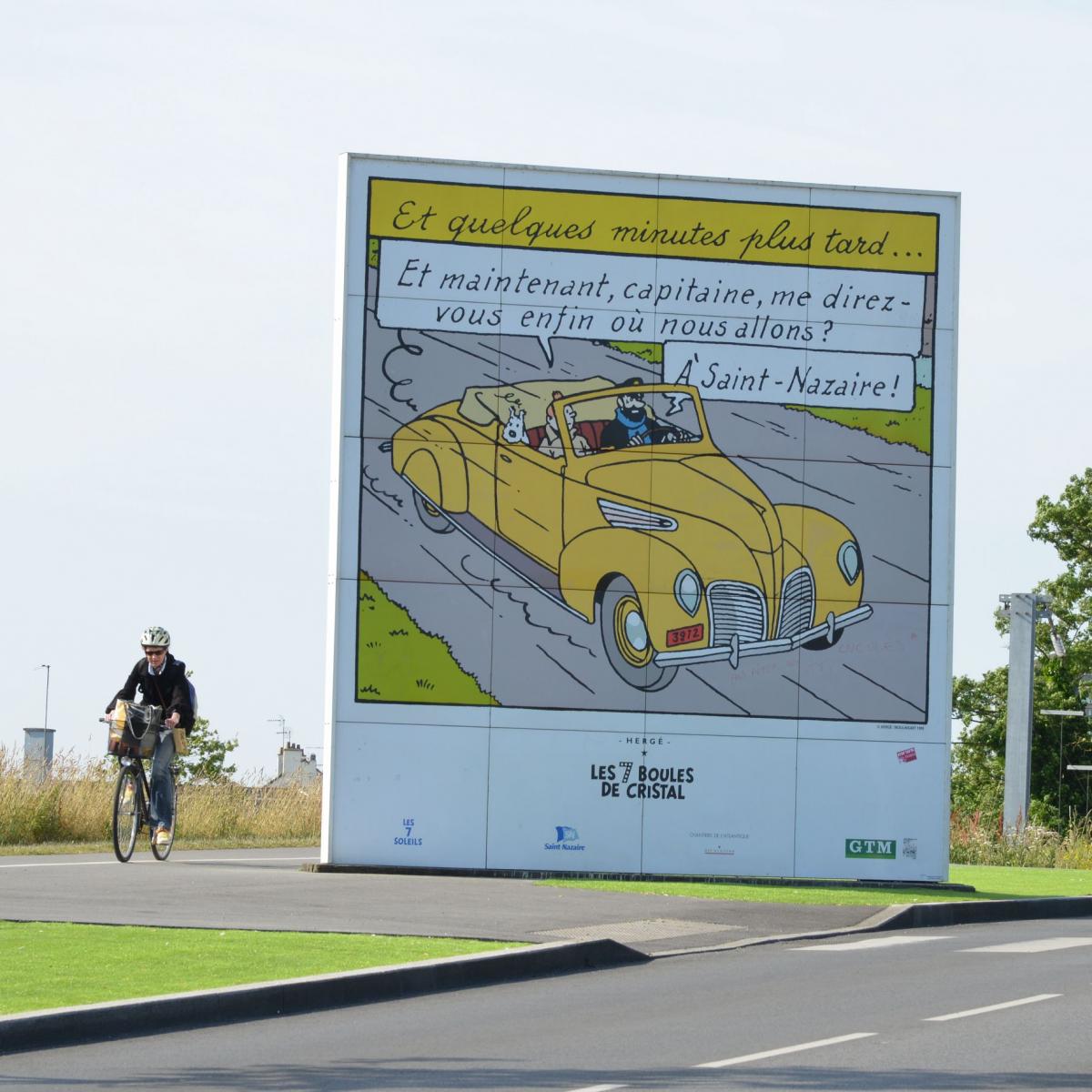 Tintin in Saint-Nazaire | Stunning Saint-Nazaire