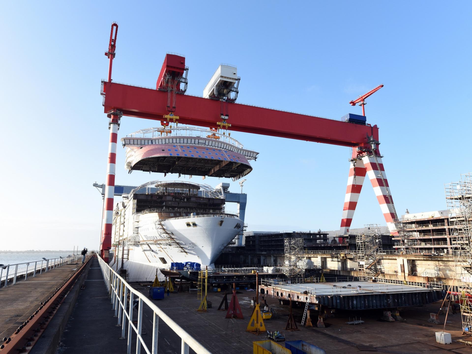 Chantiers de l’Atlantique – One of the world’s largest shipyards