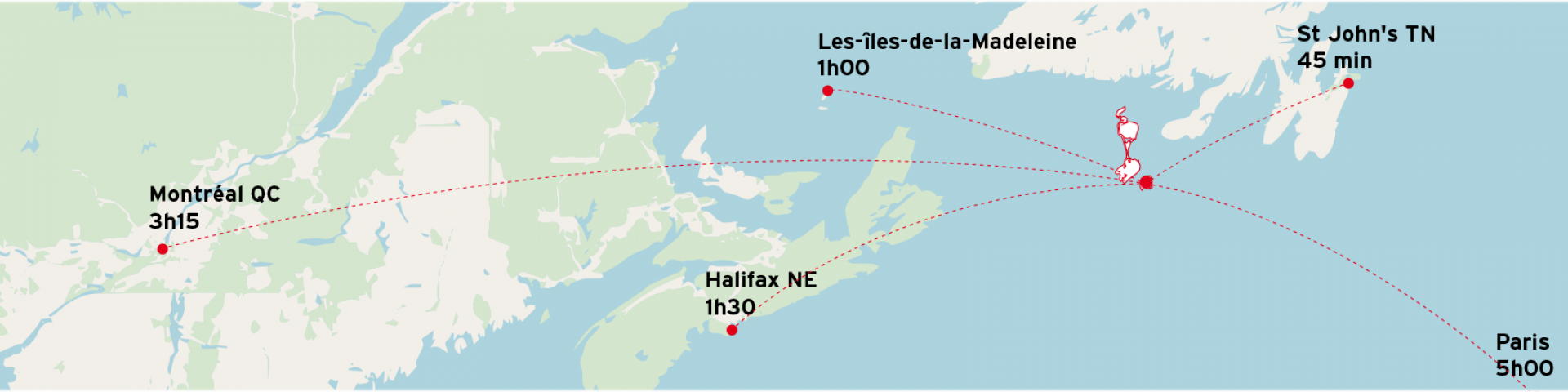 Getting here | Tourism Saint-Pierre and Miquelon